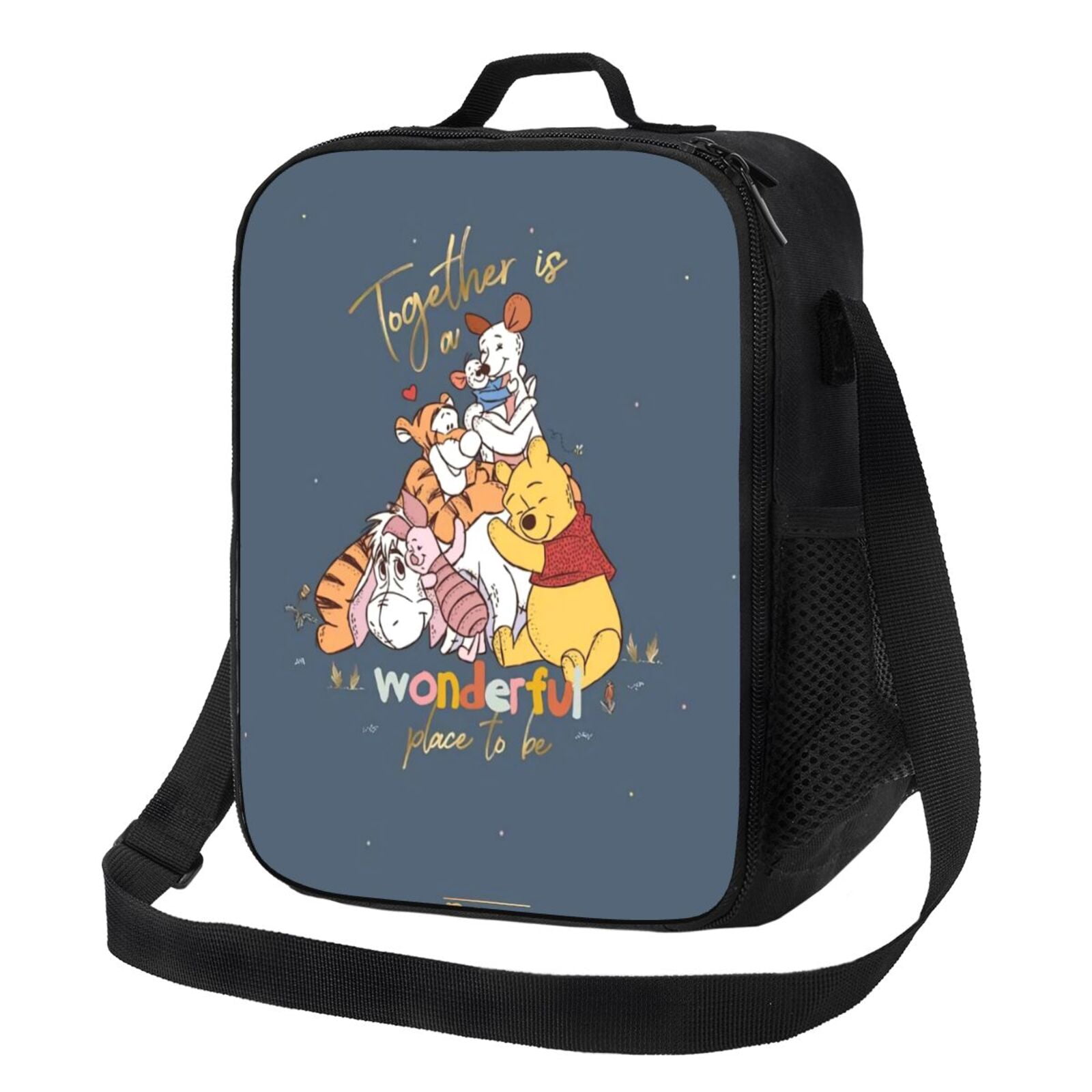 Winnie The Pooh Scream Lunch Bag, Insulated Lunch Box, Reusable with ...