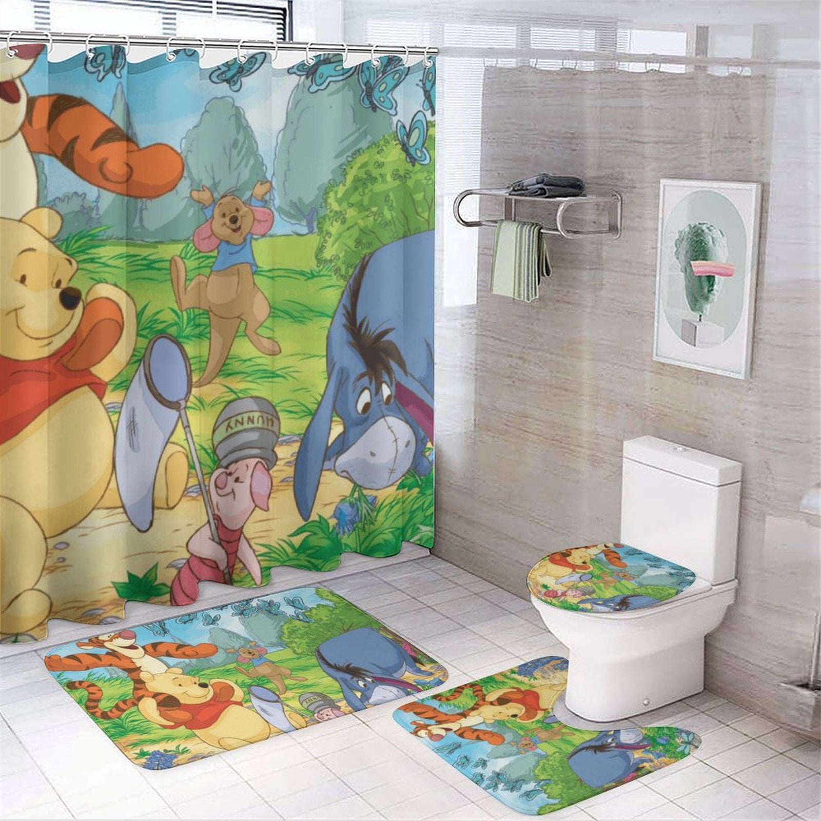 Winnie The Pooh Bathroom Set