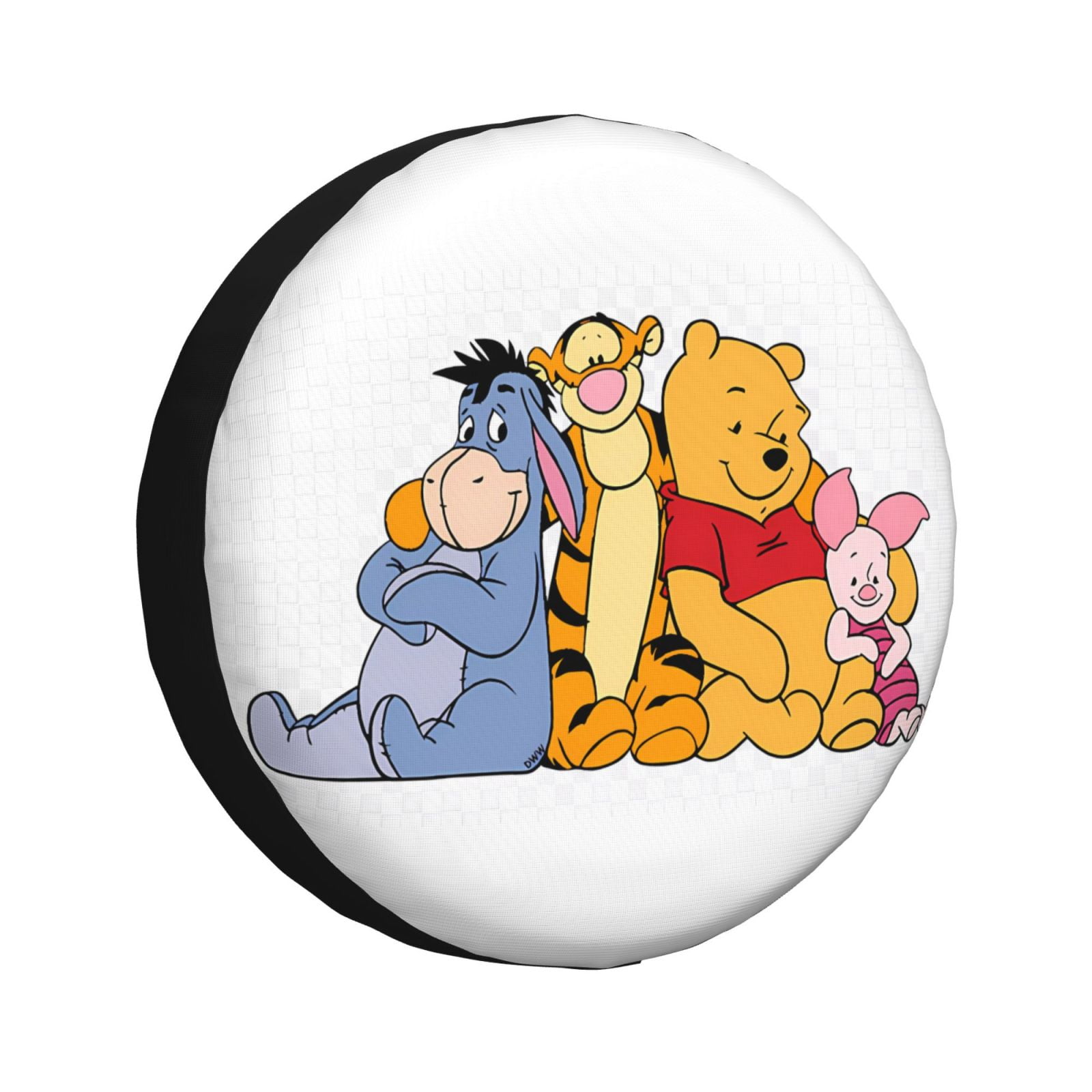 Winnie The Pooh Spare Tire Cover Cartoon Weatherproof Universal Wheel ...