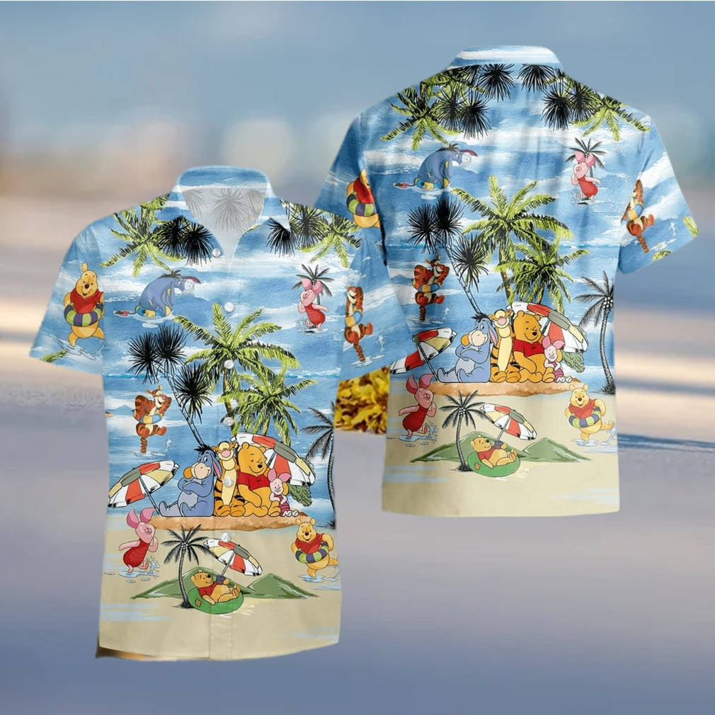 Winnie The Pooh Summer Time Beautiful Hawaii Shirt - Walmart.com