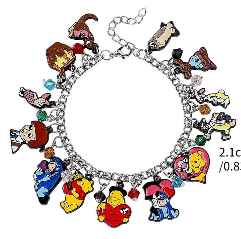 Winnie The Pooh Themed Charm Bracelet - Walmart.com
