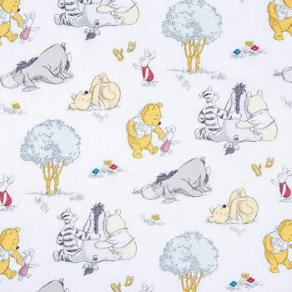 Winnie The Pooh Togetherish Cotton Fabric - Walmart.com
