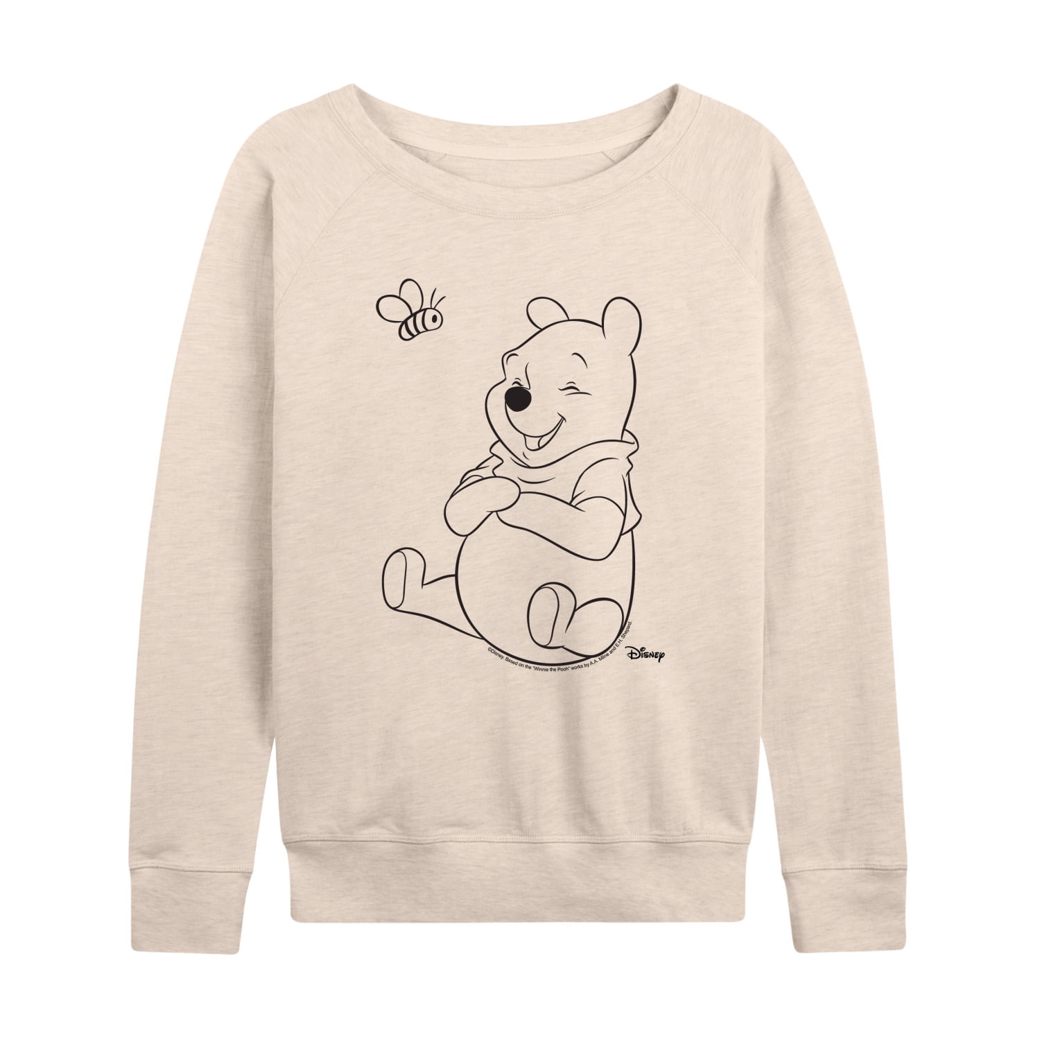 Winnie The Pooh - Winnie Bee - Women's French Terry Long Sleeve ...