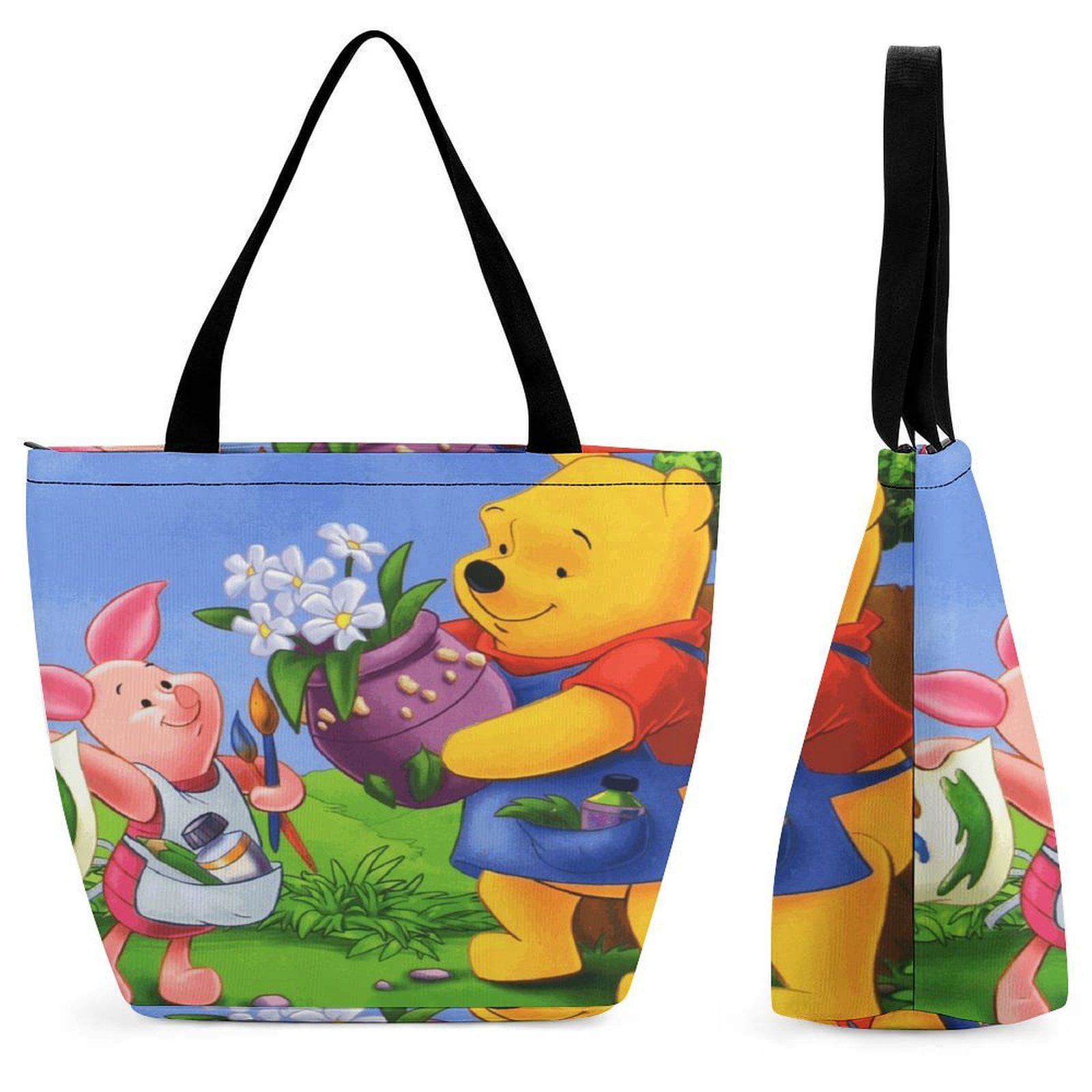 Winnie The Pooh Women's handbag shopping bag with handles - Walmart.com