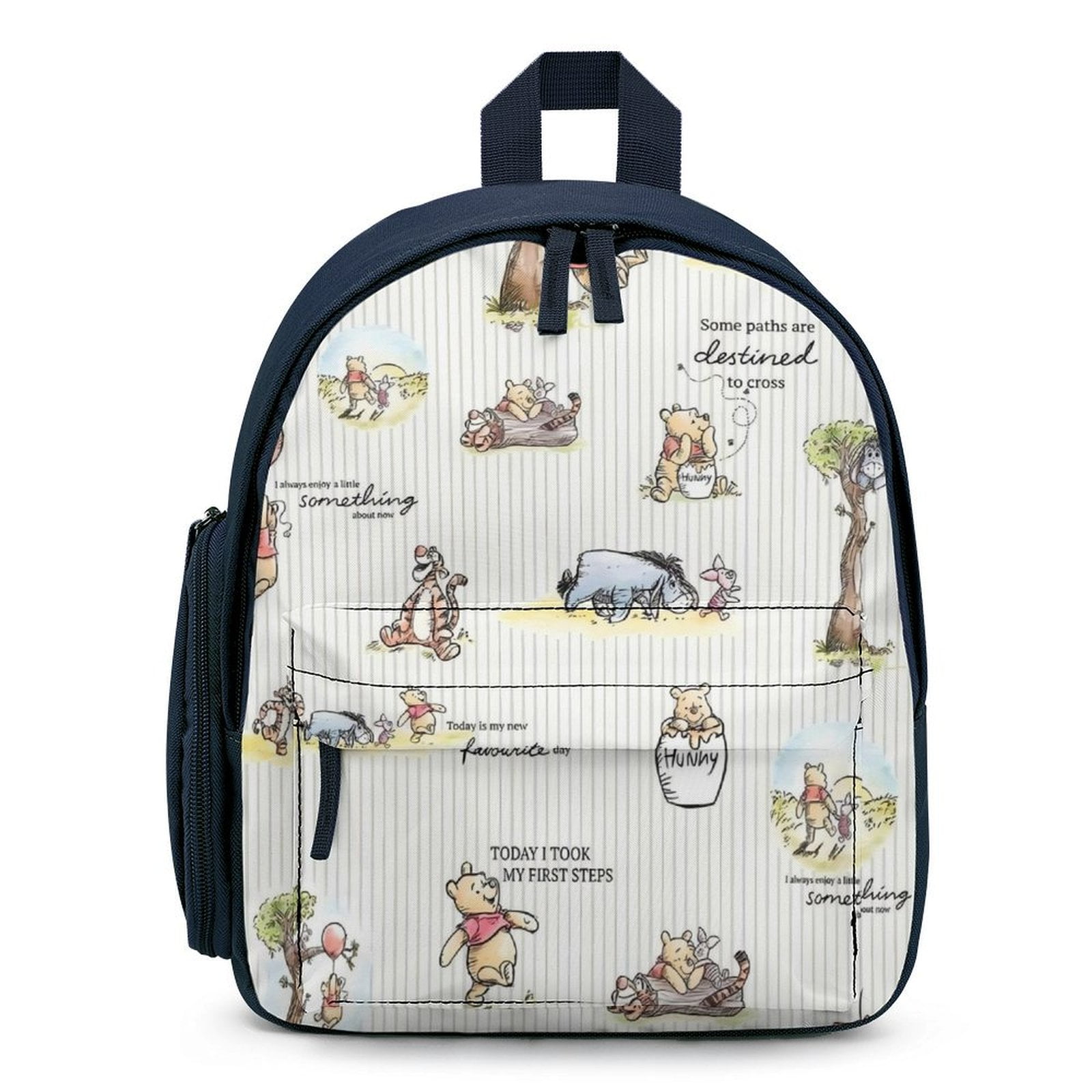 Winnie The Pooh Women's mini backpack for school blue-style - Walmart.com