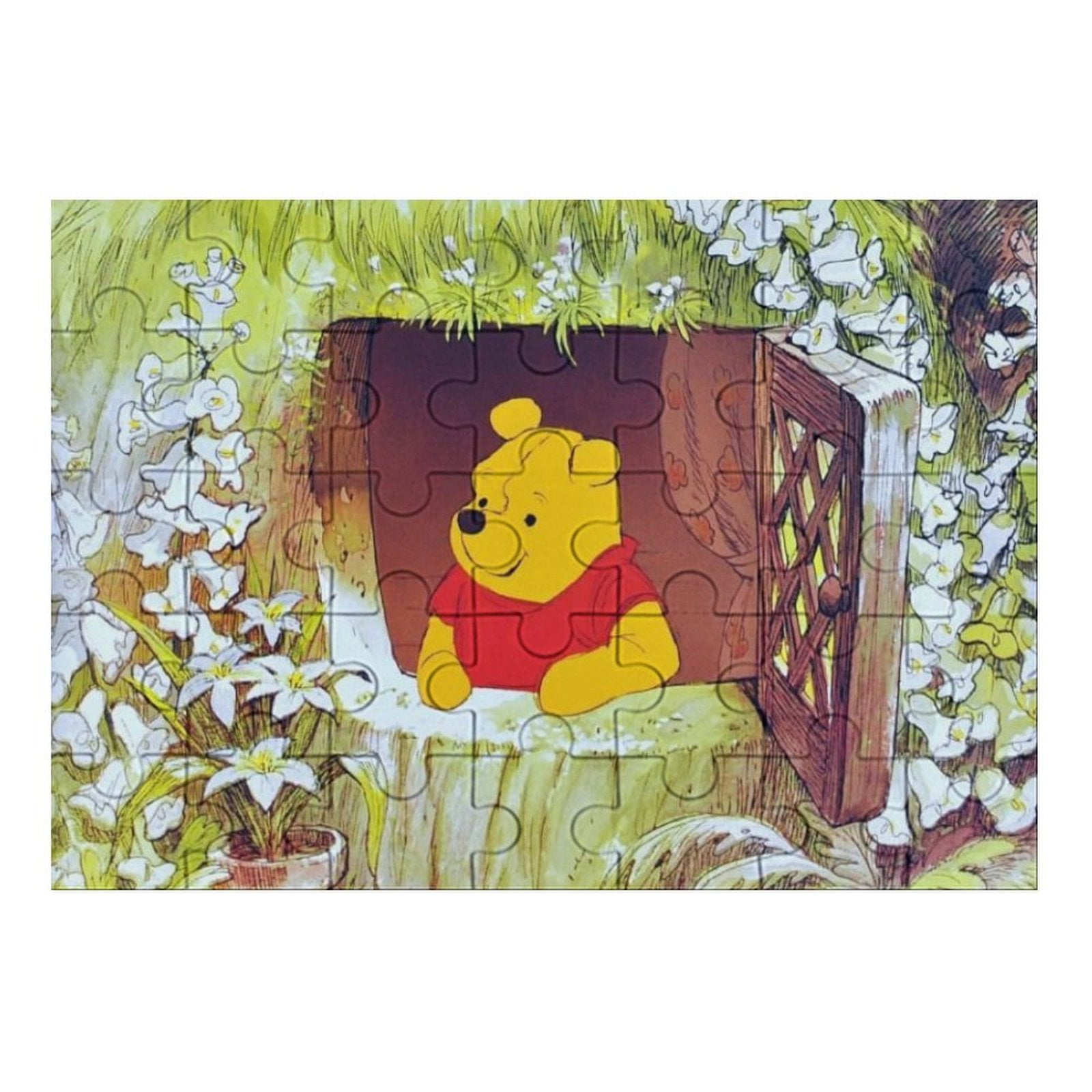 Winnie The Pooh Wooden Cartoon Puzzles for Children Children's ...
