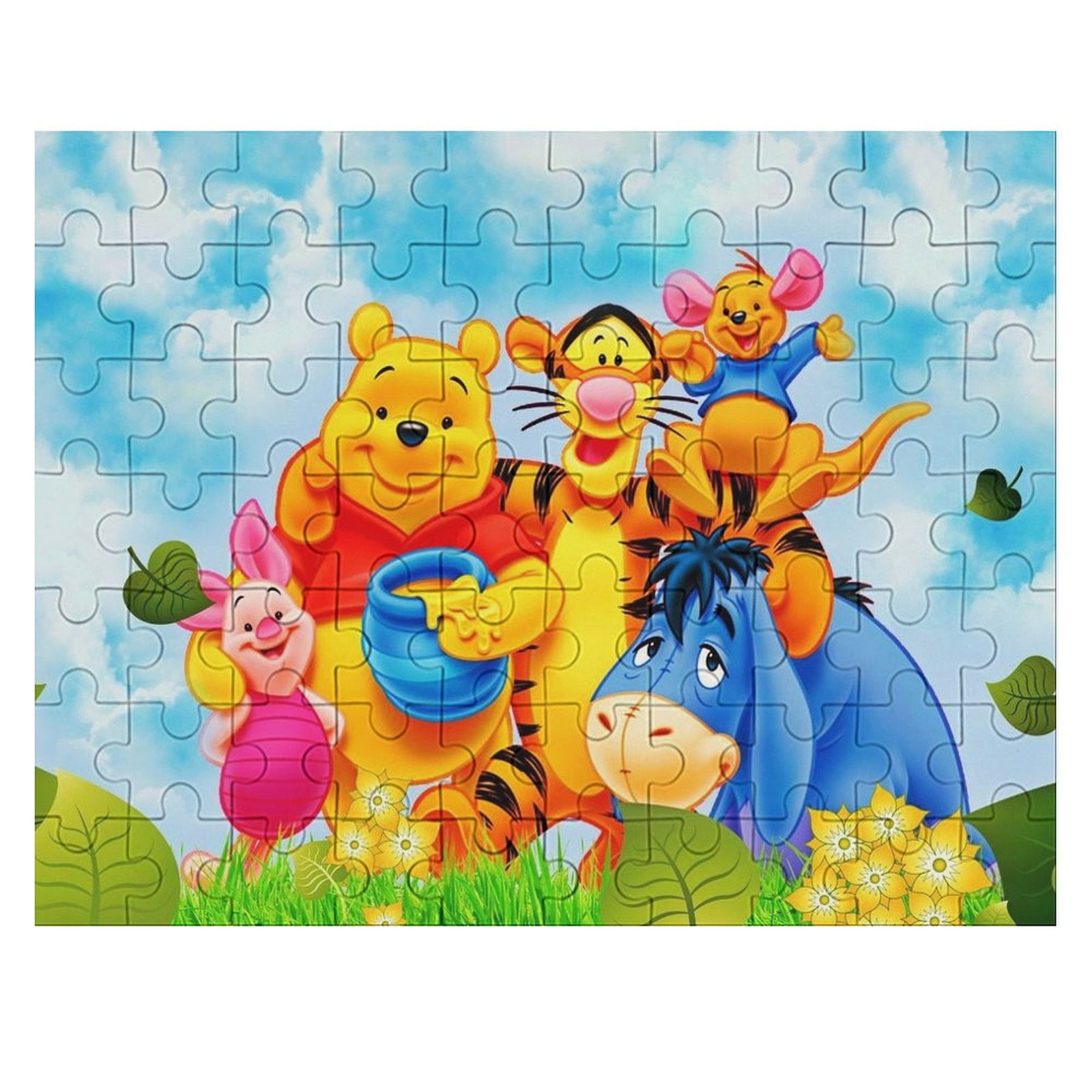 Winnie The Pooh Wooden Cartoon Puzzles for Children Children's ...