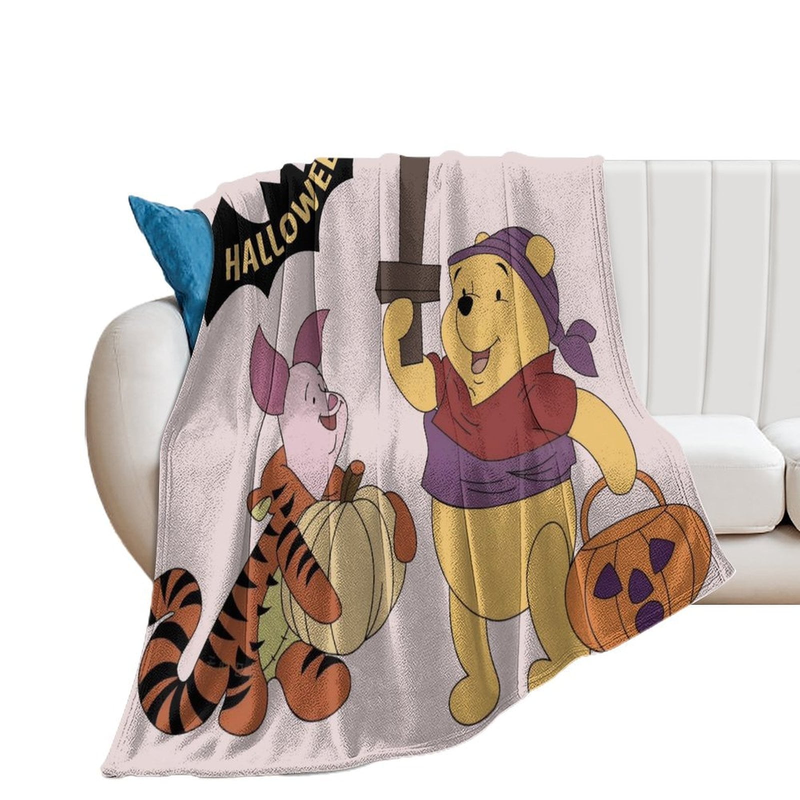 Winnie The PoohCartoon Anime Soft Plush Blanket And Bed Blanket 30"x40 ...