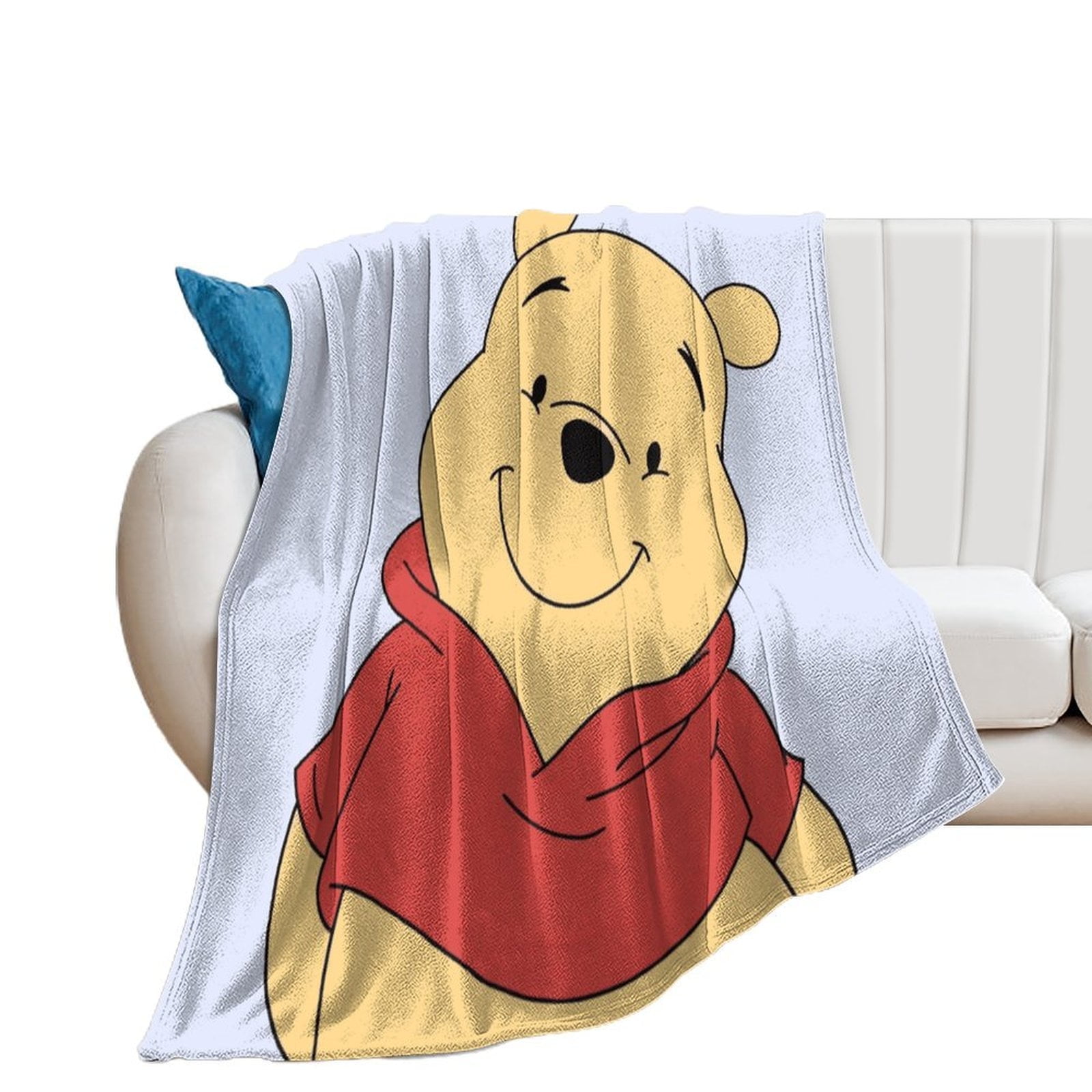 Winnie The PoohCartoon Anime Soft Plush Blanket And Bed Blanket 30"x40 ...