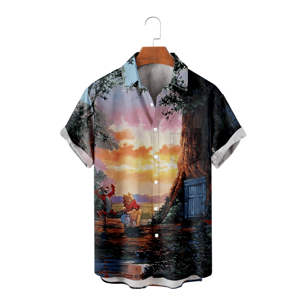Winnie the Pooh Adult's Shirt Popular Magic Attractive Design Shirt for ...