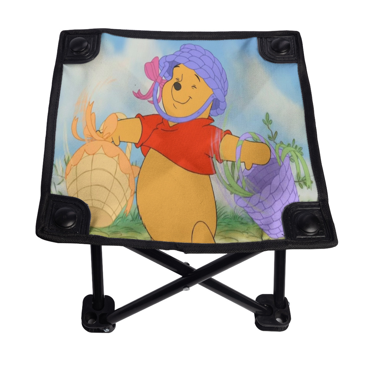 Winnie the Pooh Animation folding fishing stool, portable travel chair ...