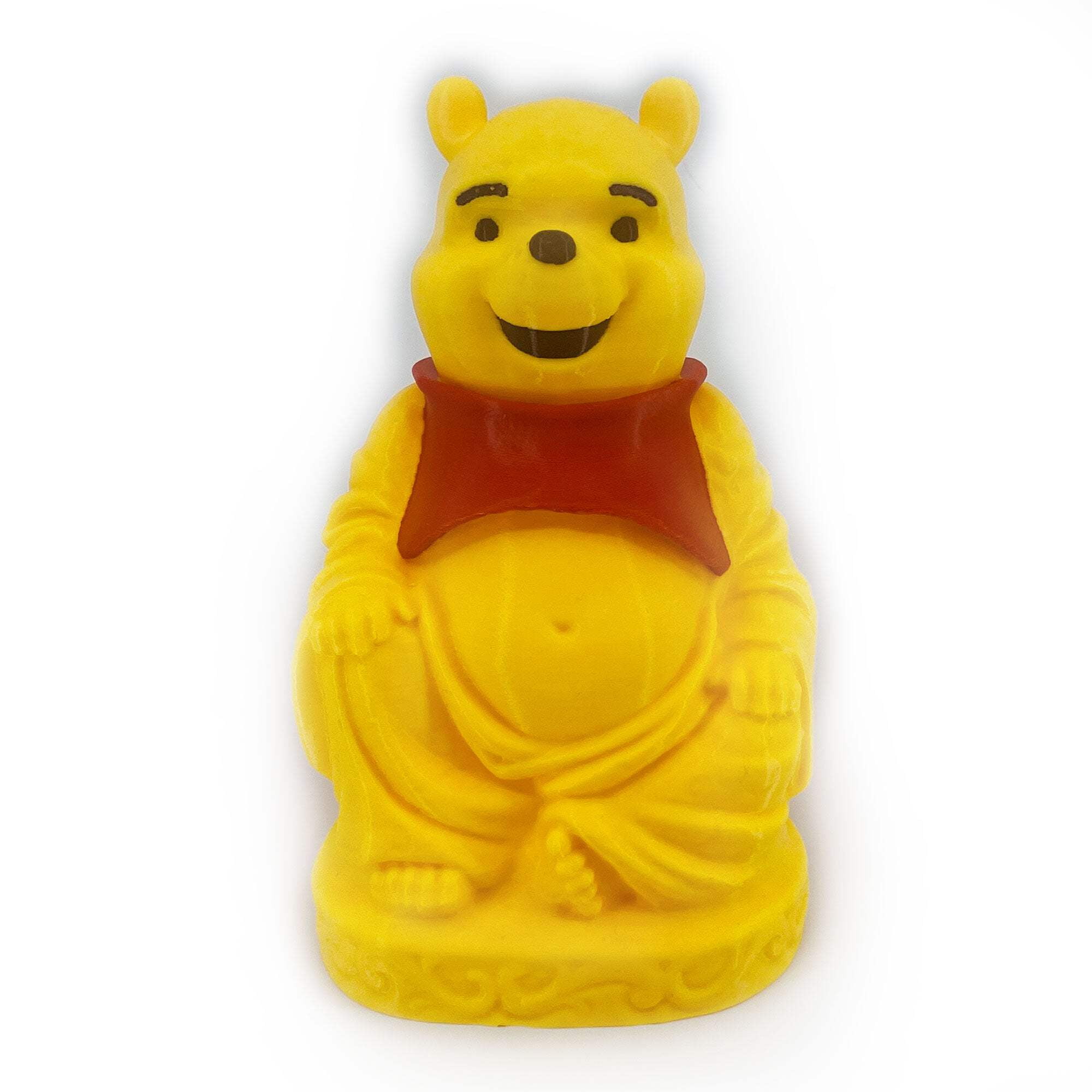 Winnie the Pooh Bear Buddha | Yellow - Walmart.com