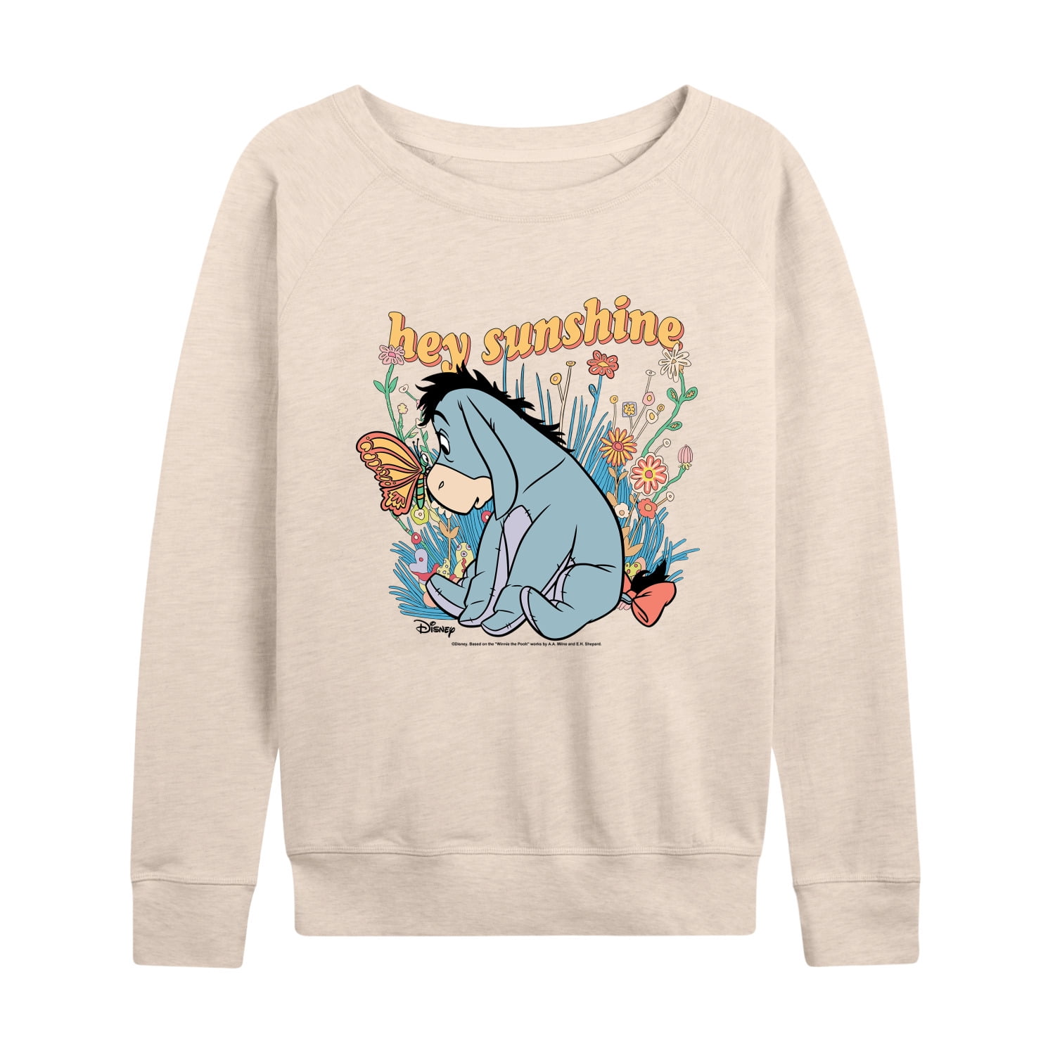 Winnie the Pooh - Butterfly Friends with Eeyore - Women's Lightweight ...