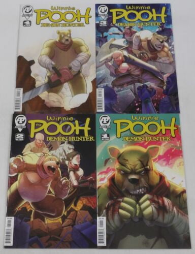 Winnie the Pooh: Demon Hunter #1-4 VF/NM complete series Nicholas ...