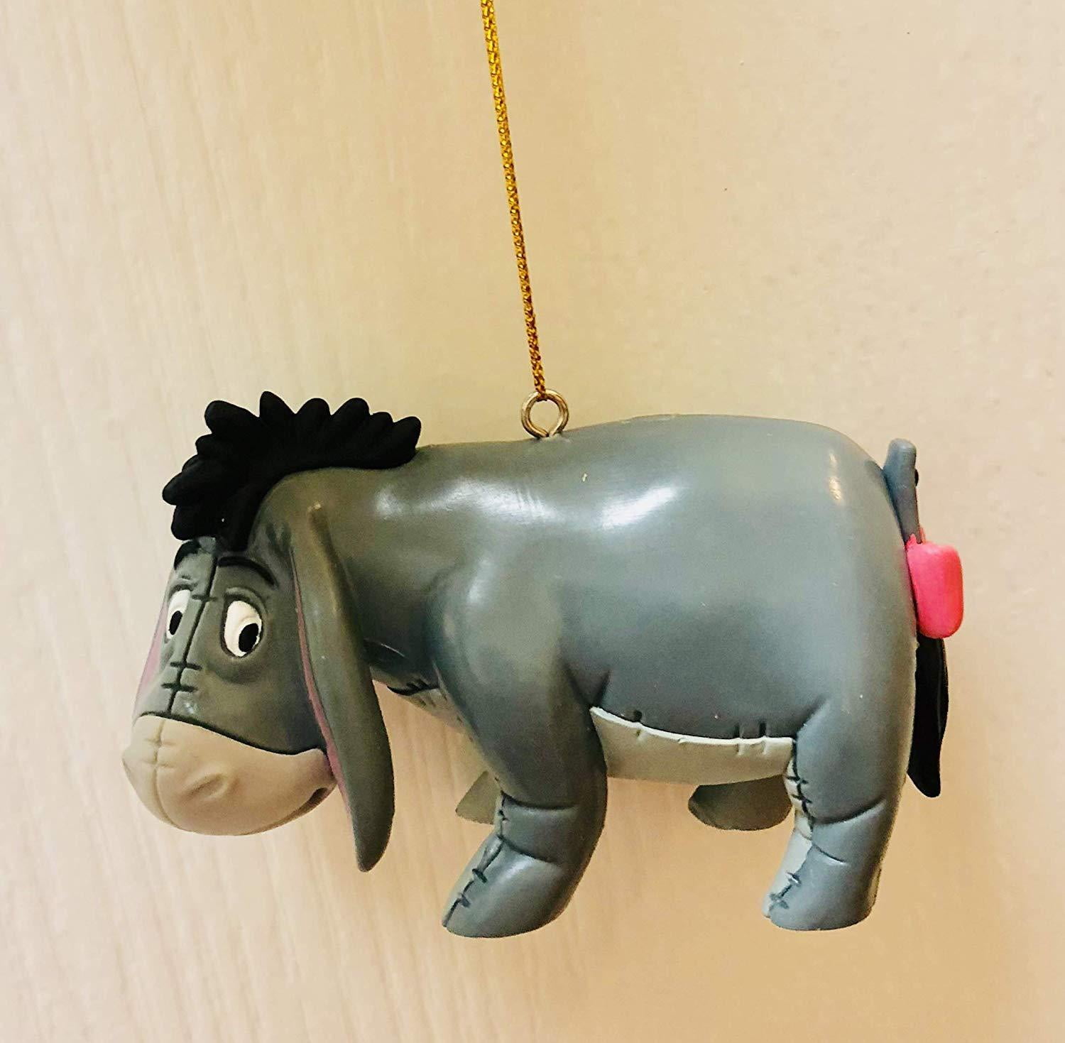 Winnie the Pooh Eeyore 4” PVC Ornament Figure Figurine Charm Christmas ...