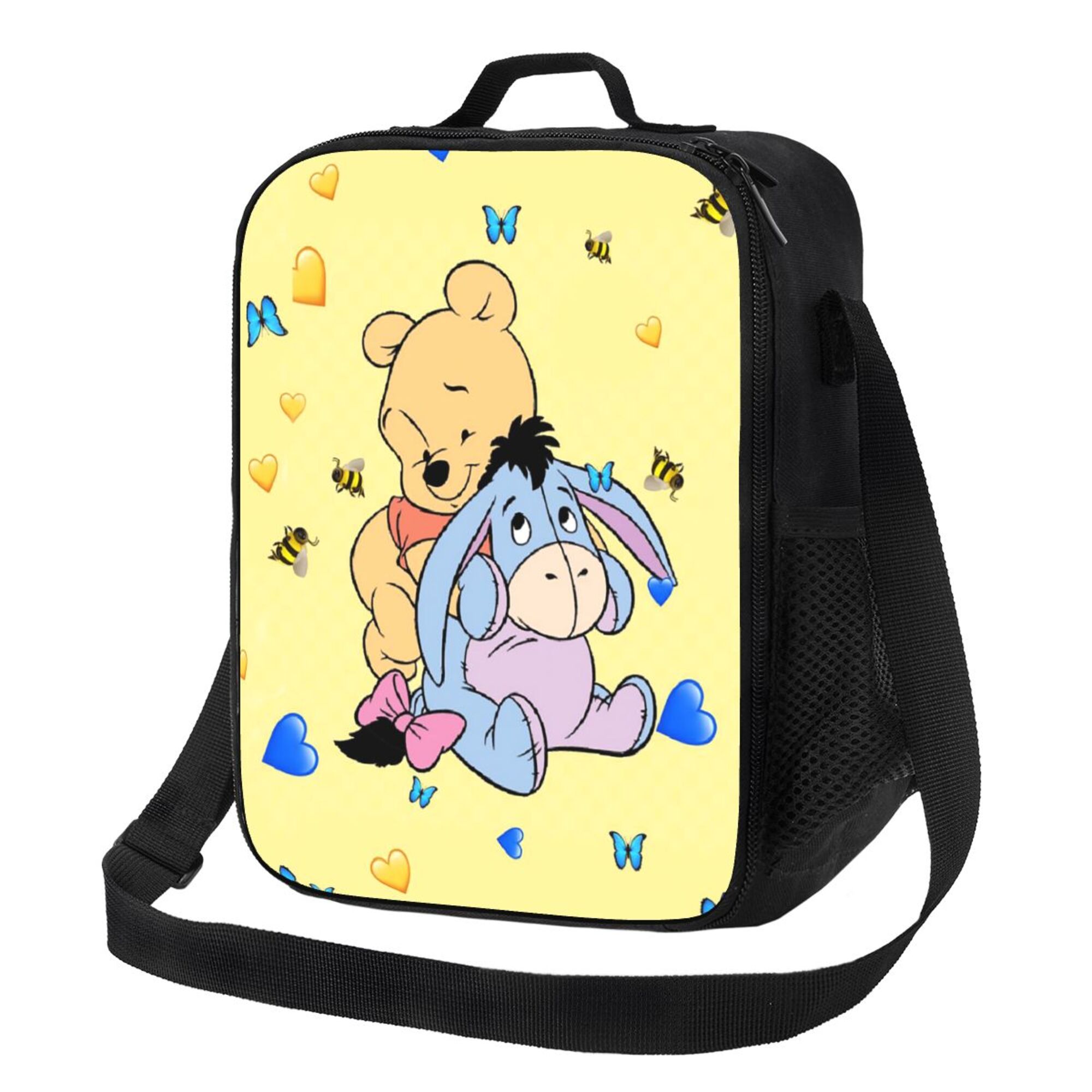 Winnie the Pooh Eeyore Lunch Bag Portable Tote Bag Insulated Lunch Box ...