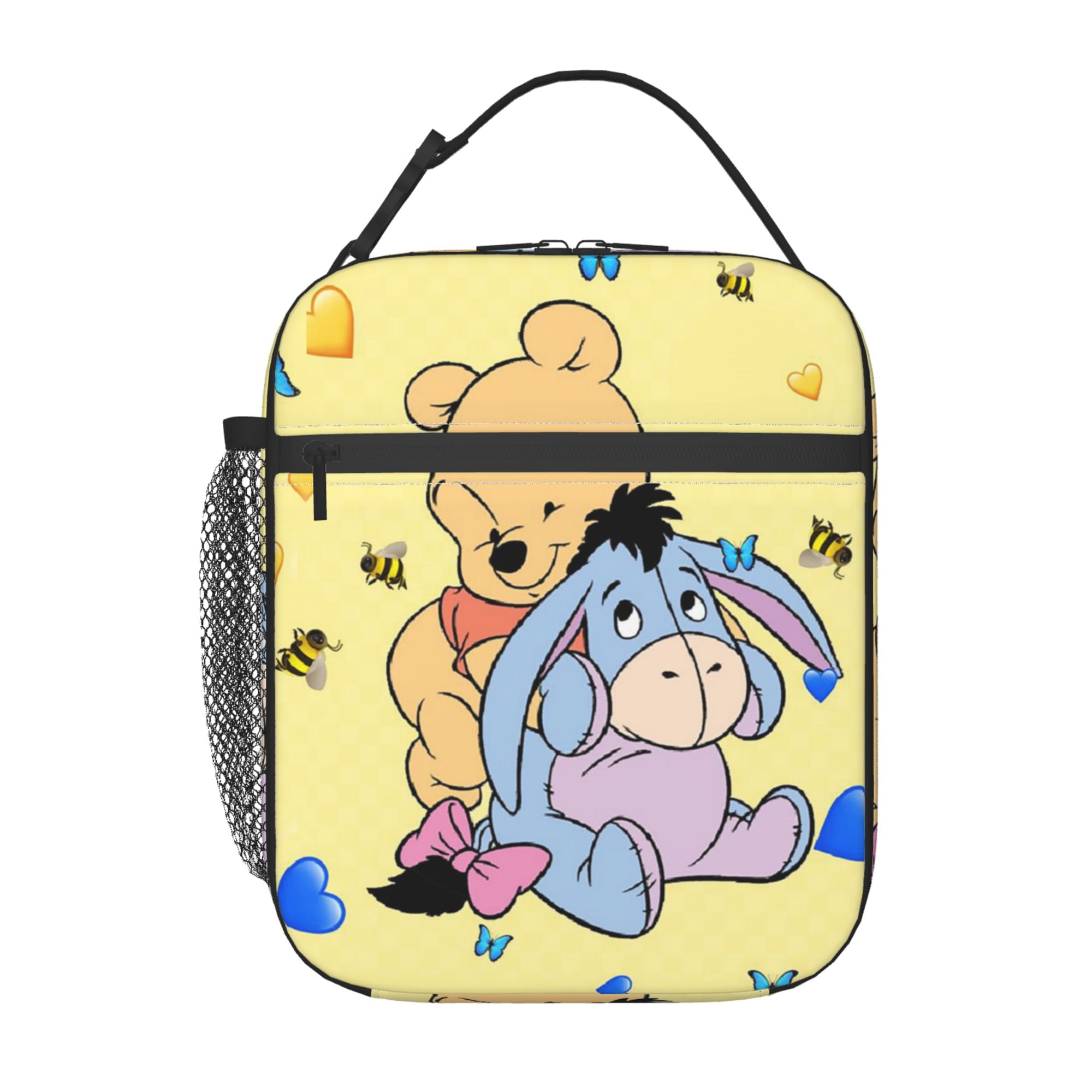 Winnie the Pooh Eeyore Lunch Bag Portable Tote Bag Insulated Lunch Box ...