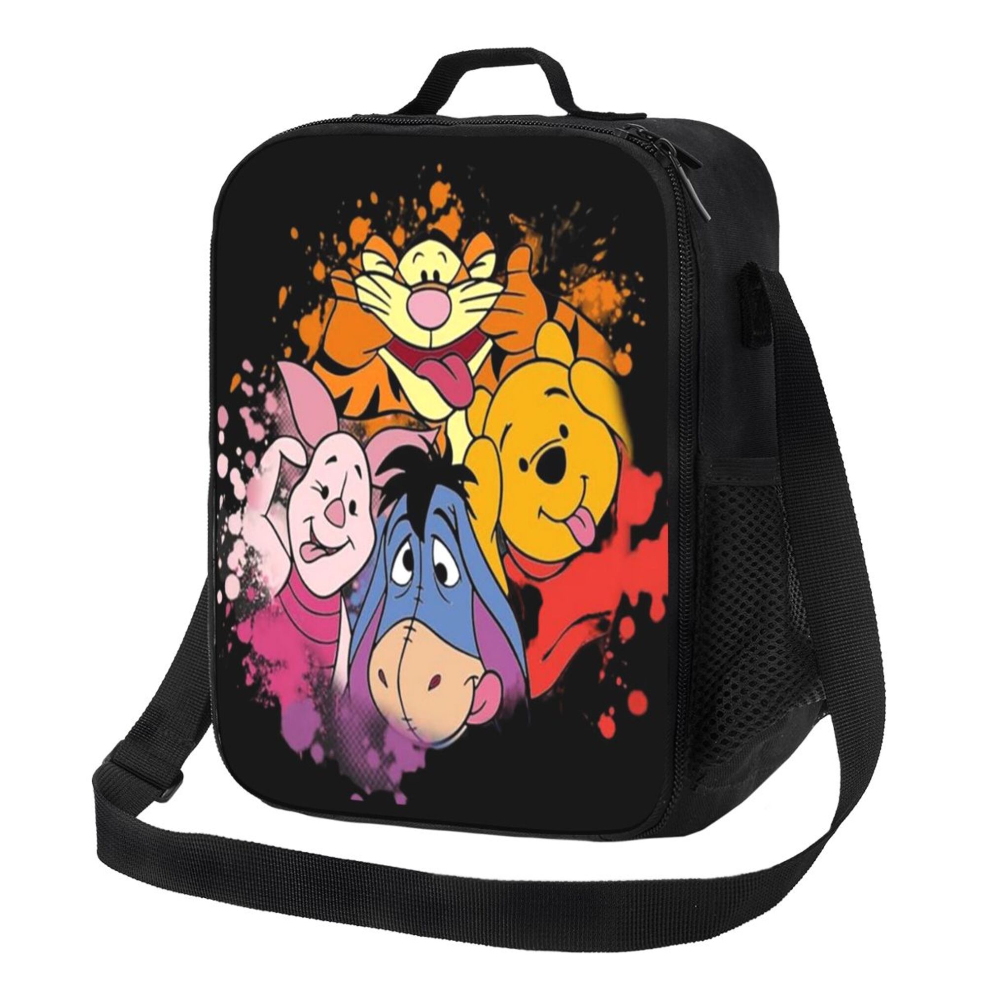 Winnie the Pooh Eeyore Lunch Bag Portable Tote Bag Insulated Lunch Box ...