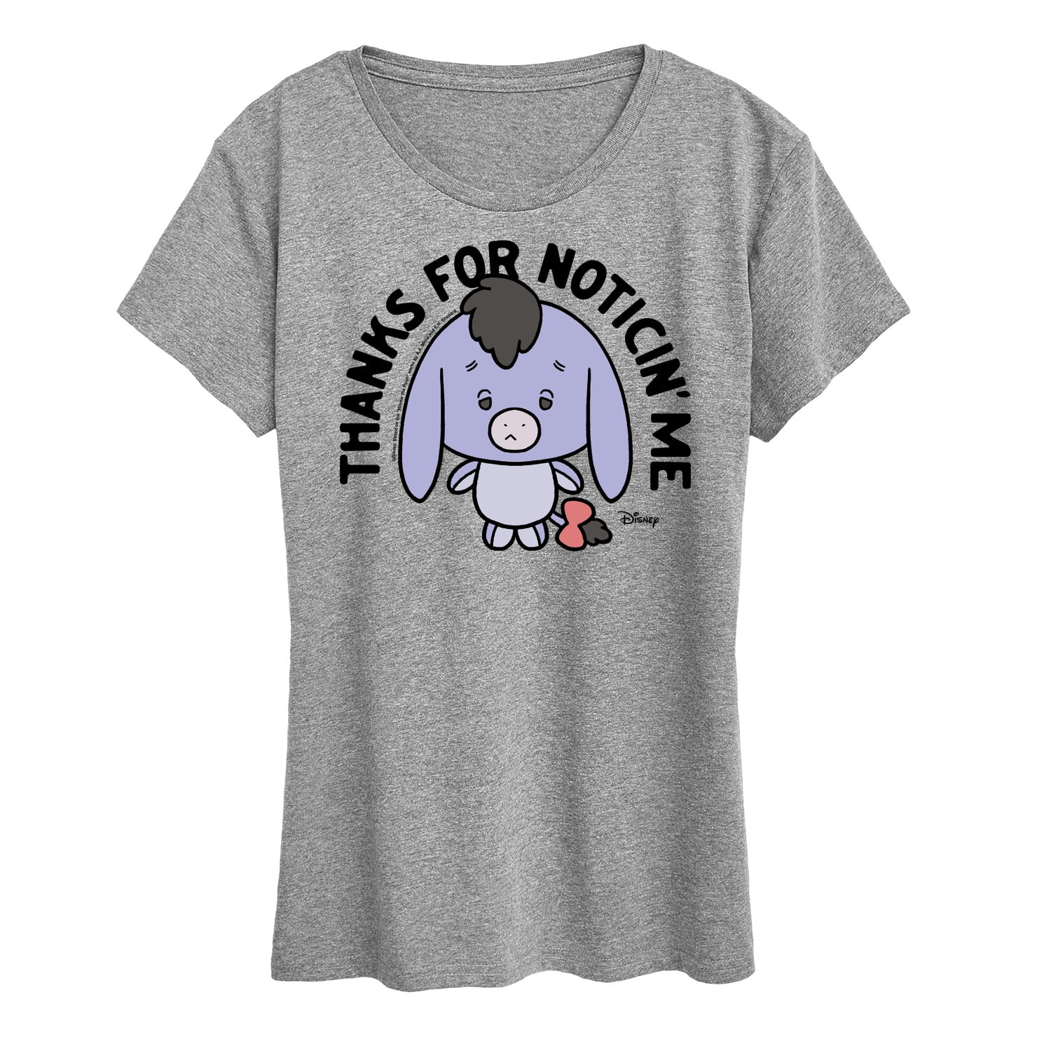 Winnie the Pooh - Eeyore Thanks For Noticin Me - Women's Short Sleeve ...