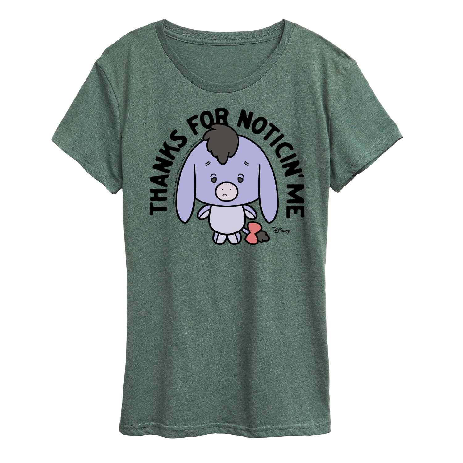 Winnie the Pooh - Eeyore Thanks For Noticin Me - Women's Short Sleeve ...