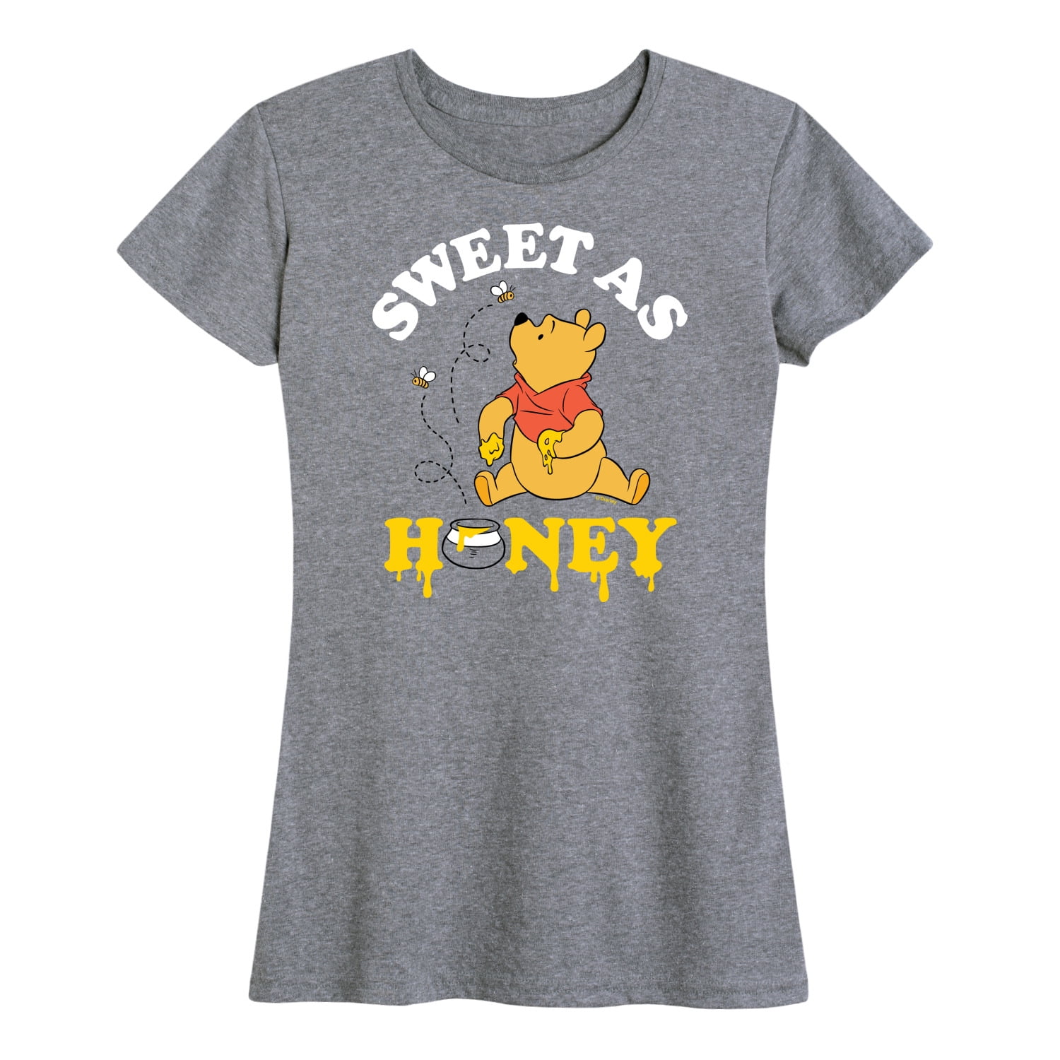 Winnie the Pooh - Enjoying Honey - Sweet as Honey - Women's Short ...