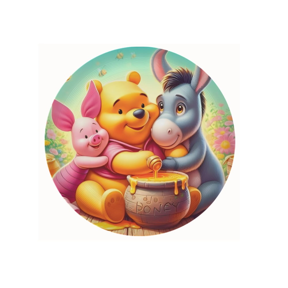 Winnie the Pooh Frisbee: Lightweight, durable, and easy to handle ...