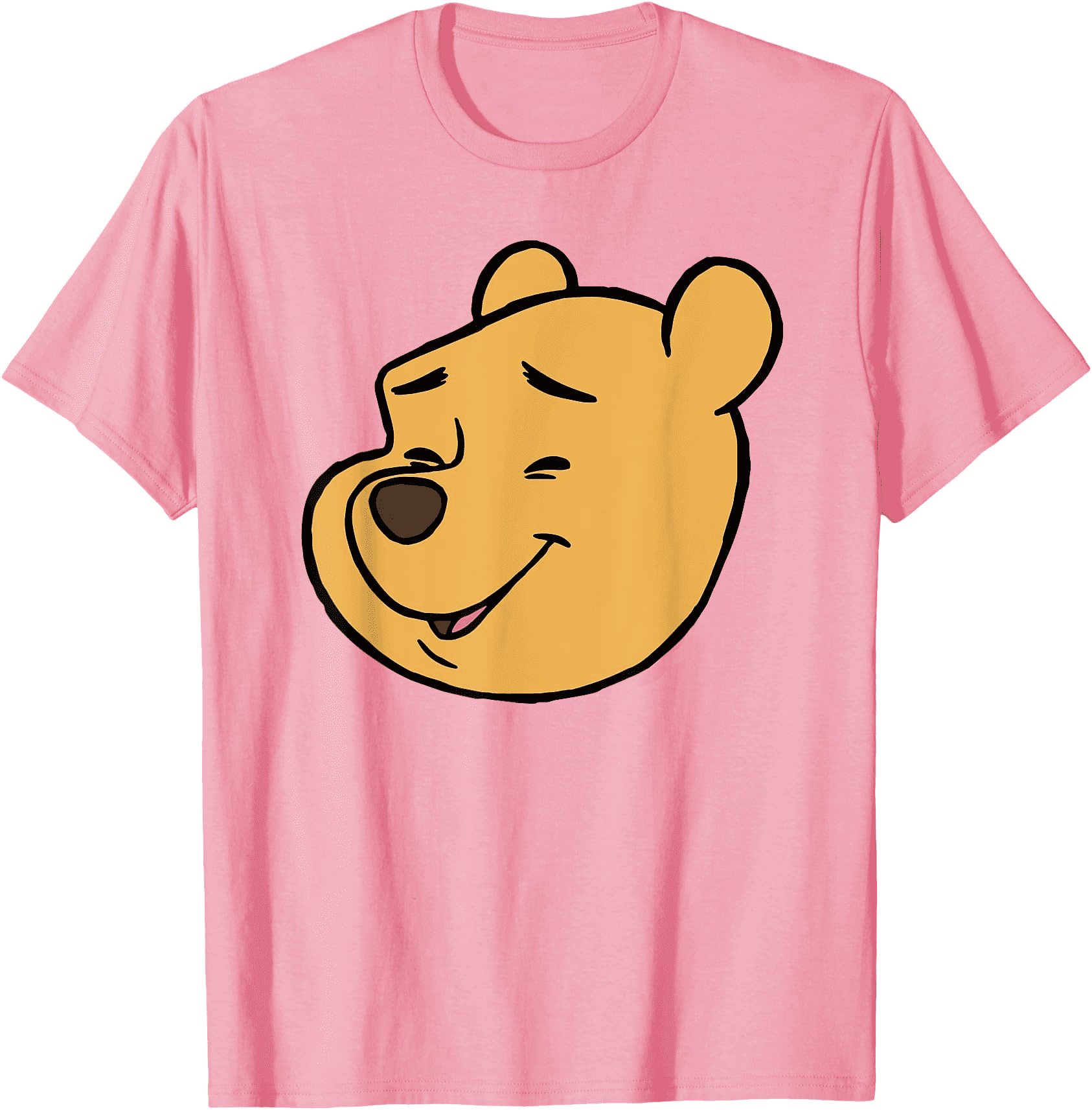 Winnie the Pooh Happy Big Face Unisex Softstyle T-Shirt for Men Women ...