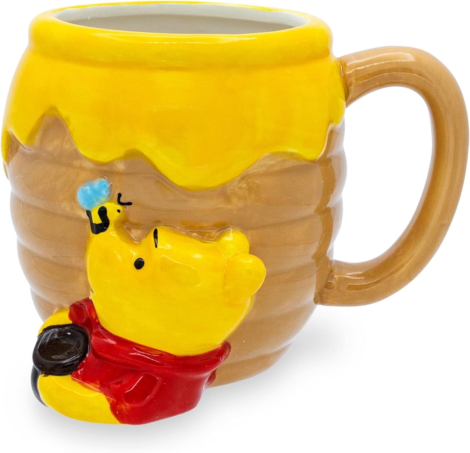 Silver Buffalo Winnie the Pooh Honey Pot Ceramic Mug, 23oz - Walmart.com