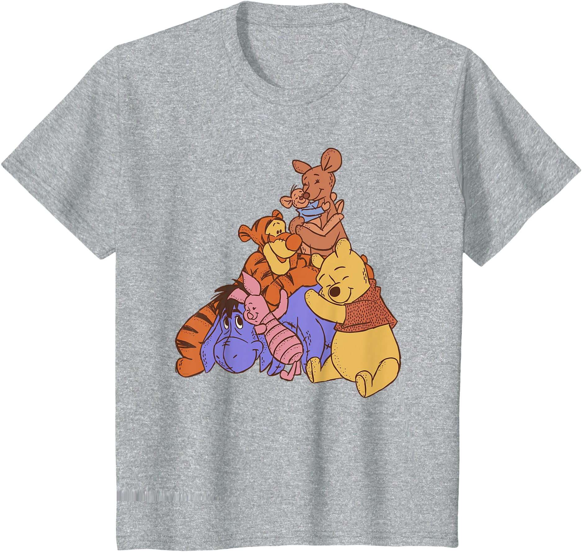 Winnie the Pooh Hundred Acre Kanga Roo Group Hug Youth T-Shirt for Boy ...