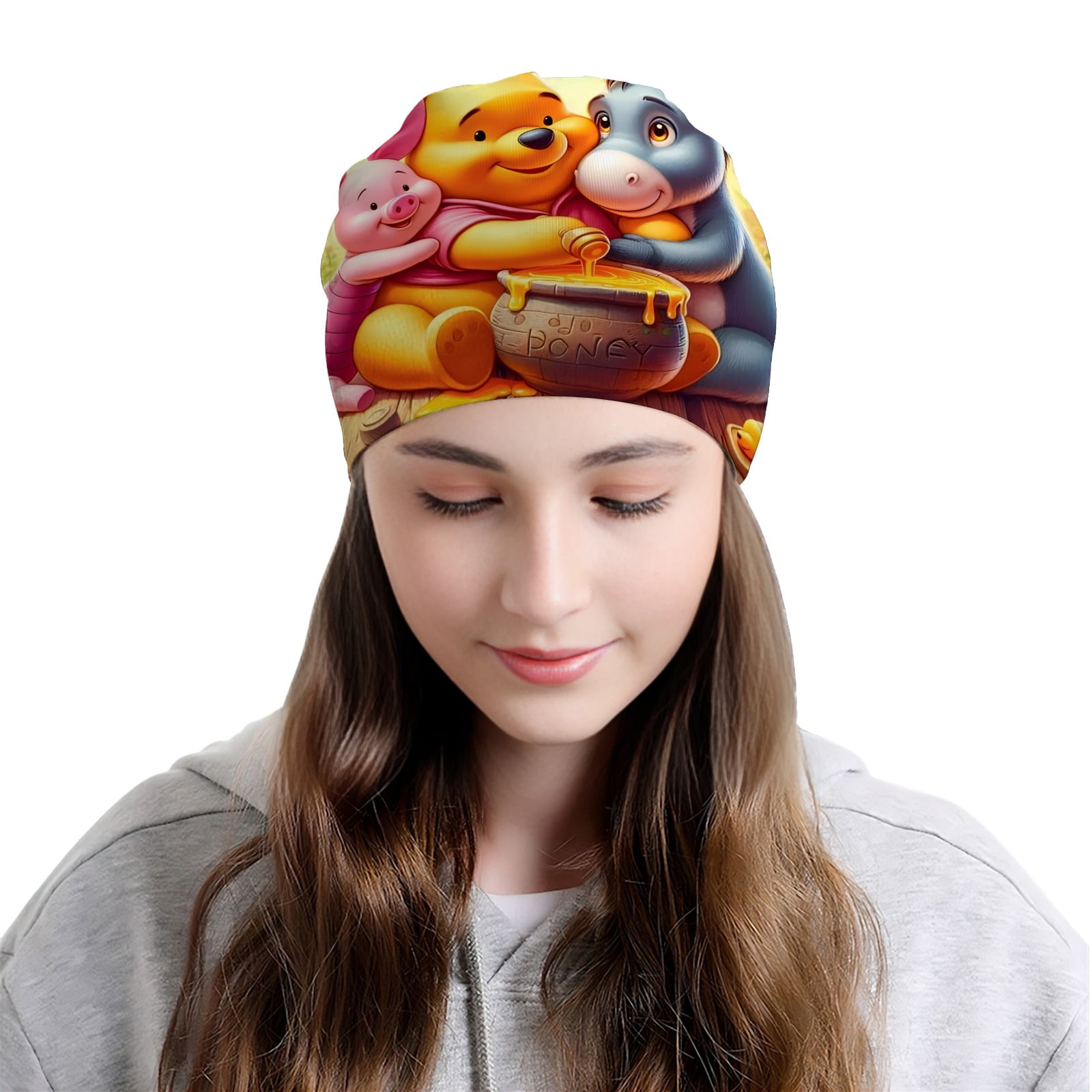 Winnie the Pooh Knitted Beanie: Soft, warm, and stylish, with a ...