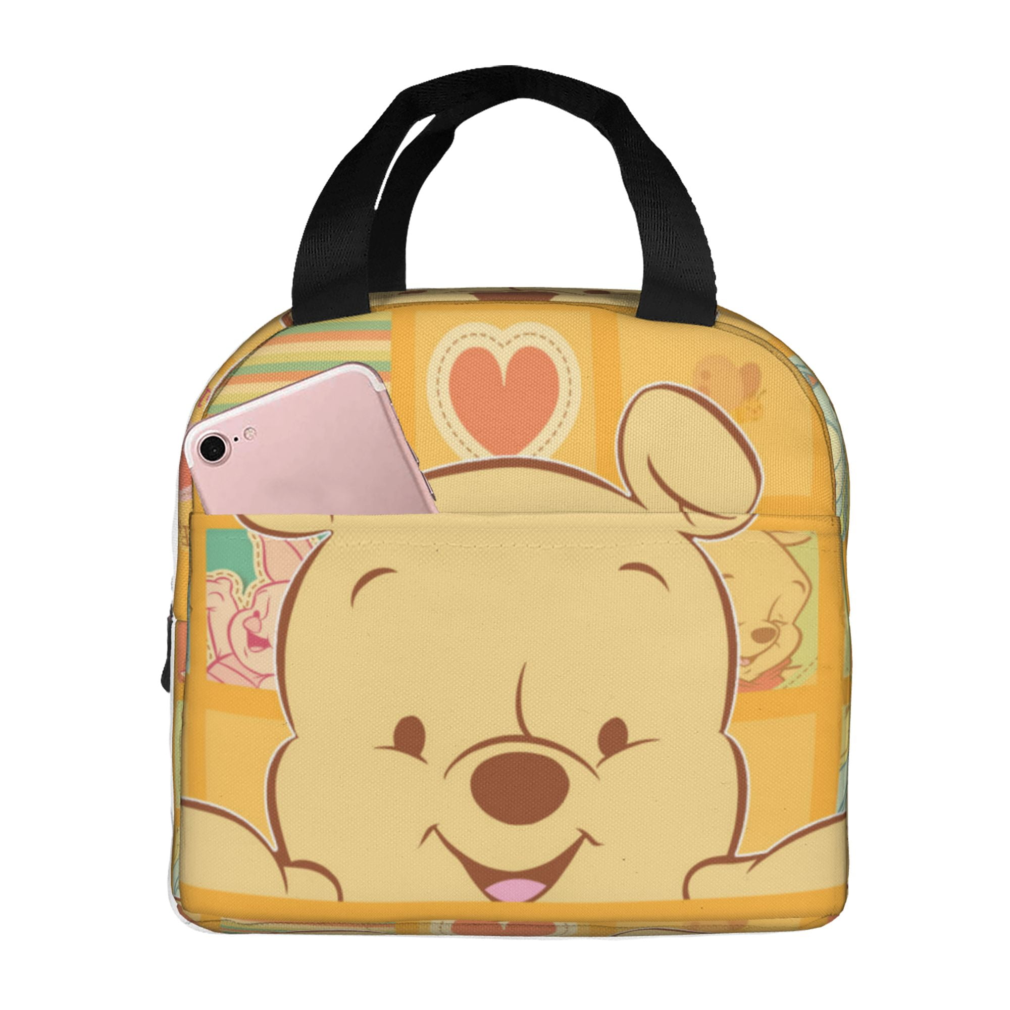Winnie the Pooh Lunch Bag Lunch Bag Tote Bag Insulated Lunch Box Picnic ...