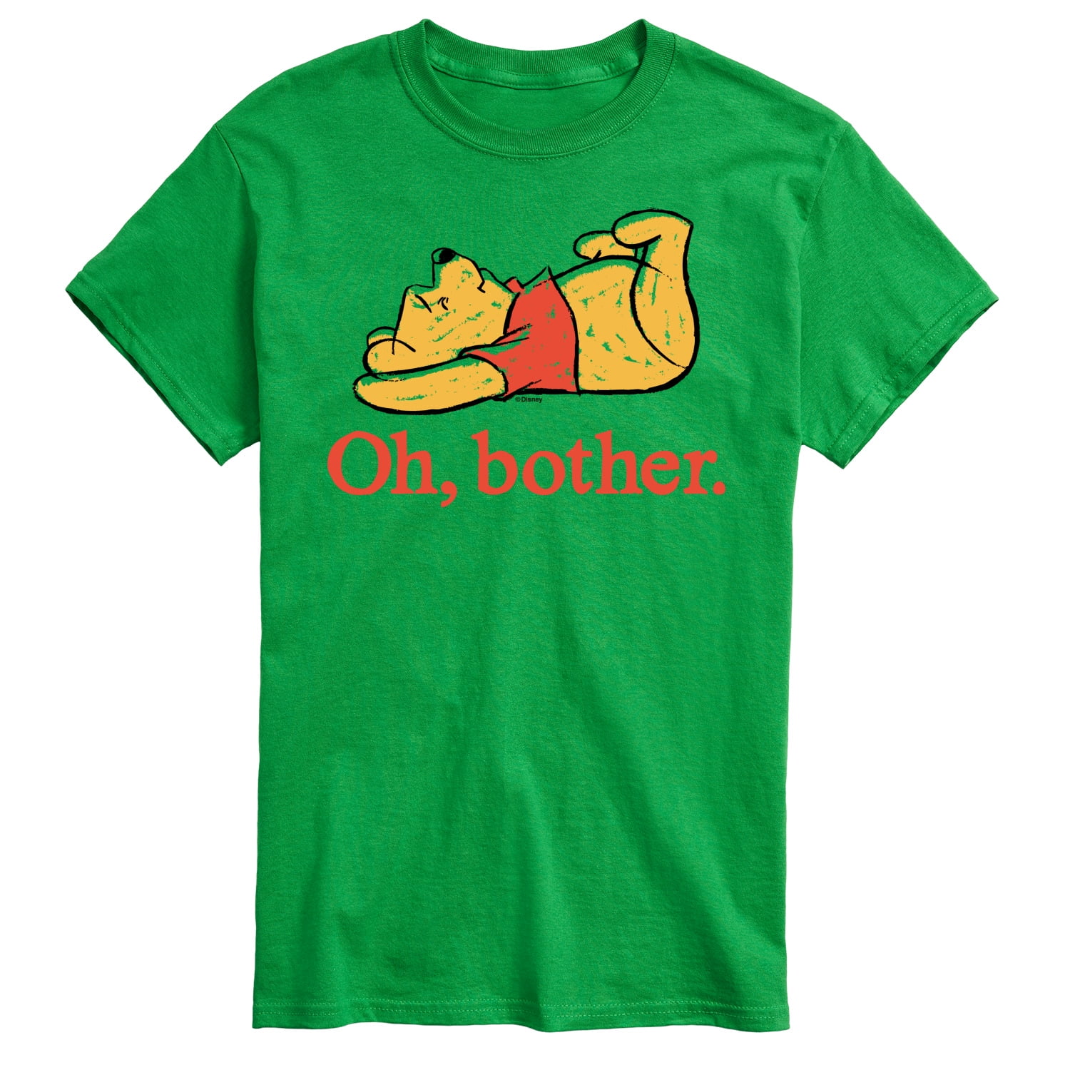 Winnie the Pooh - Oh, Bother - Sketch - Men's Short Sleeve Graphic T ...
