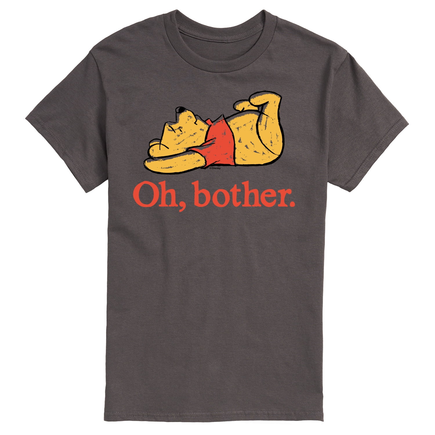 Winnie the Pooh - Oh, Bother - Sketch - Men's Short Sleeve Graphic T ...