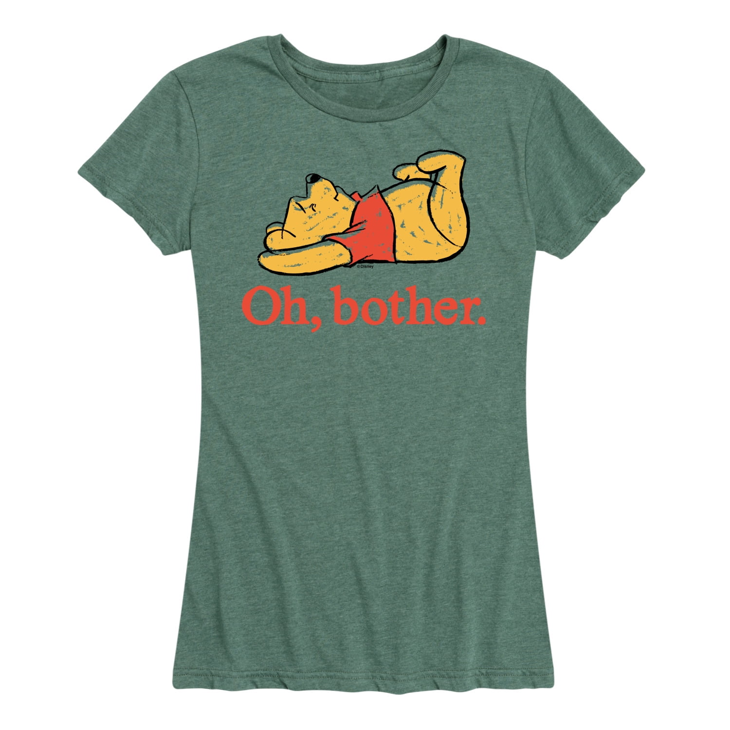 Winnie the Pooh - Oh, Bother - Sketch - Women's Short Sleeve Graphic T ...