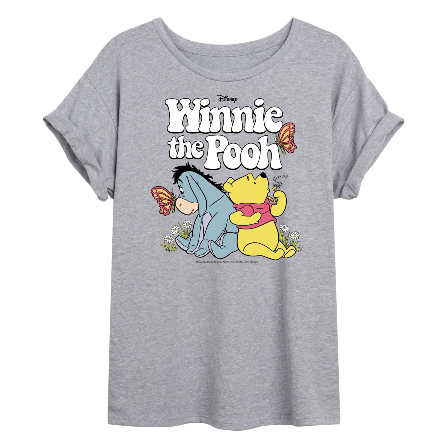 Winnie the Pooh - Pooh Bear and Eeyore Sitting and Relaxing - Juniors ...