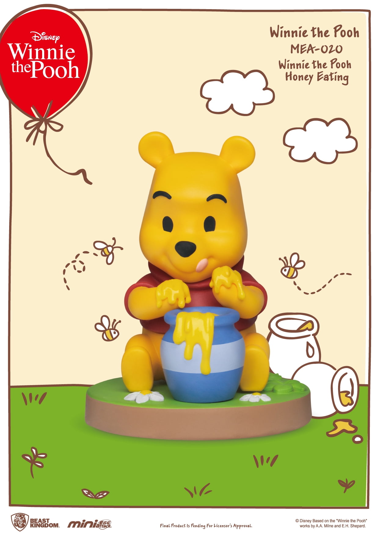 Winnie the Pooh Series: Pooh Honey eating ver (Mini Egg Attack ...