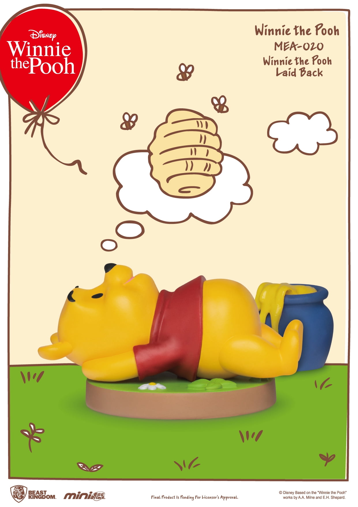 Winnie the Pooh Series: Pooh Laid back ver (Mini Egg Attack) - Walmart.com