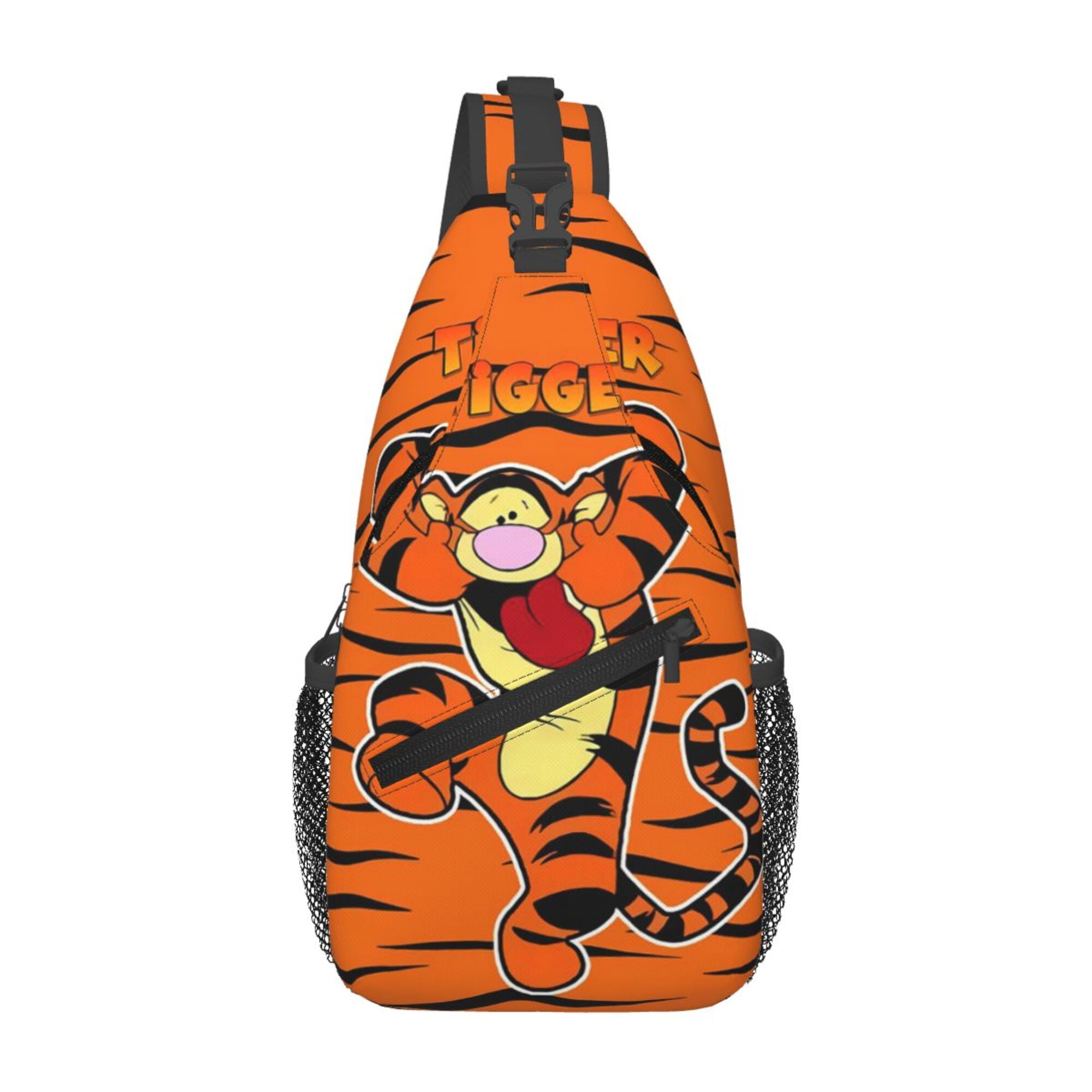 Winnie the Pooh Tiger Crossbody Shoulder Bag Backpack Sling Cross Chest ...
