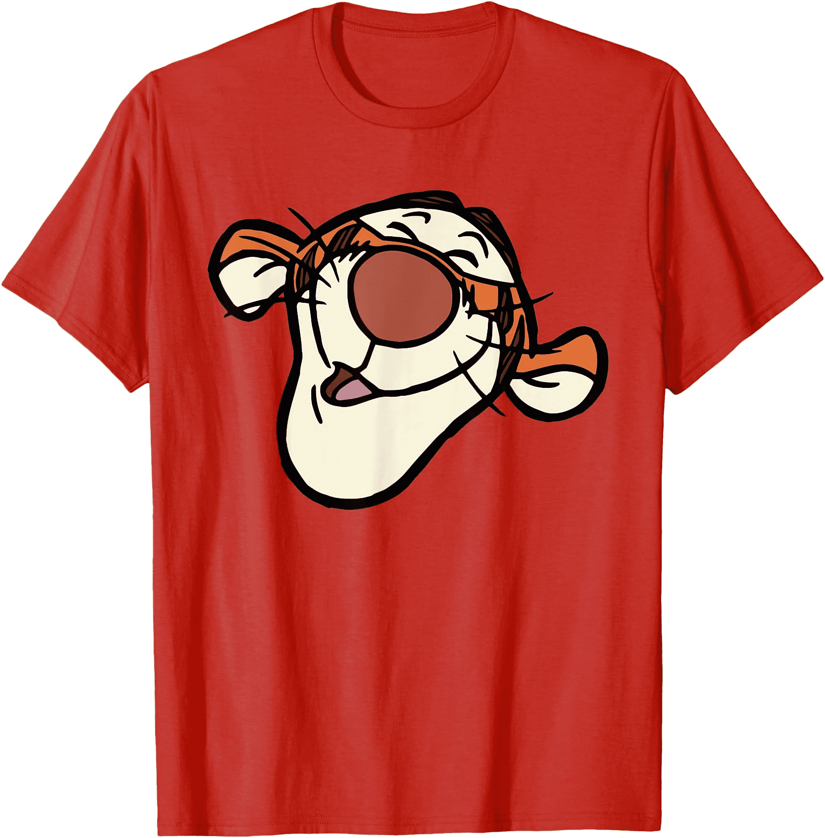 Winnie the Pooh Tigger Happy Big Face Unisex Softstyle T-Shirt for Men ...