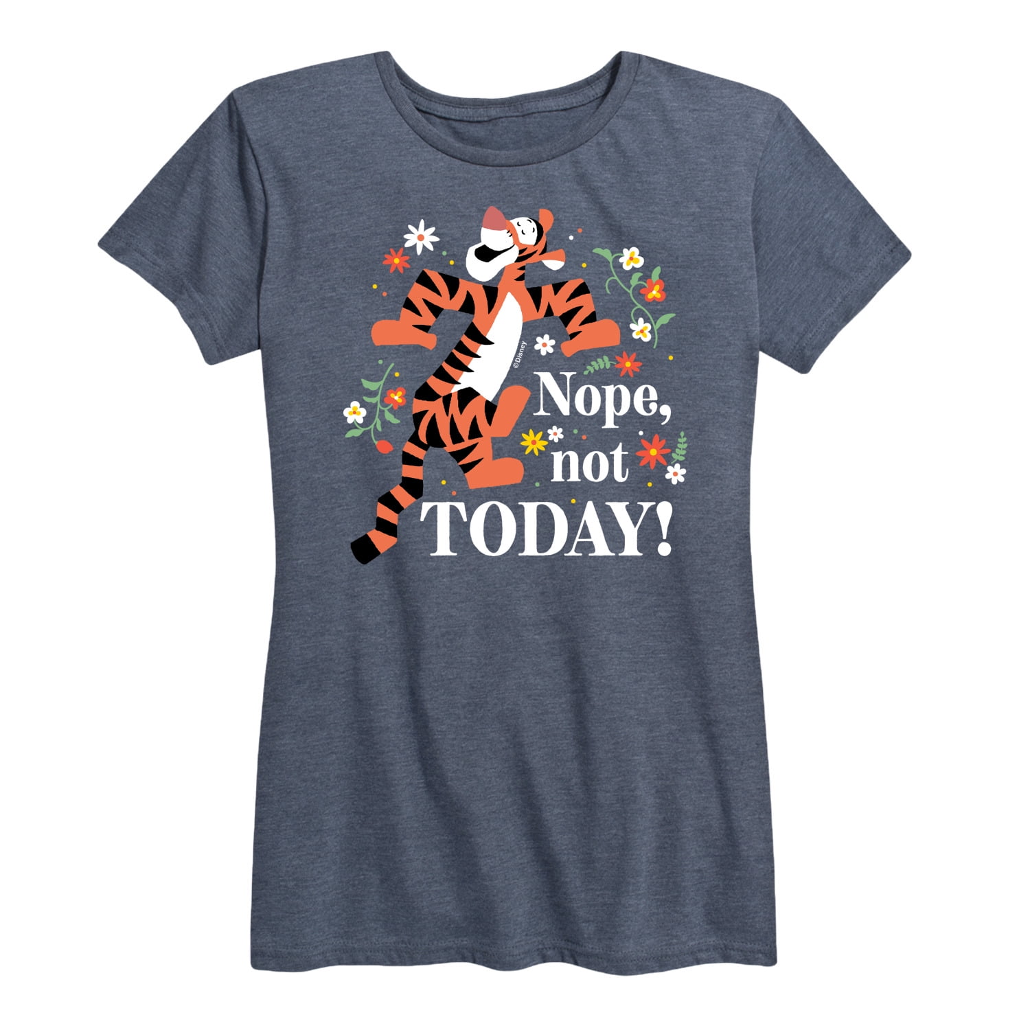 Winnie the Pooh, Tigger Women's Short Sleeve Graphic T-Shirt, 100% ...
