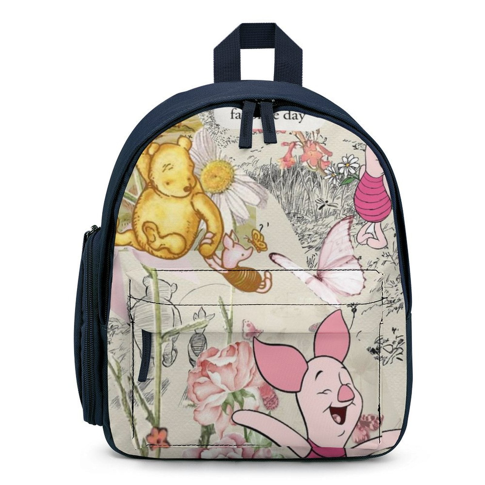 Winnie the Pooh Women's mini backpack for school blue-style-22 ...