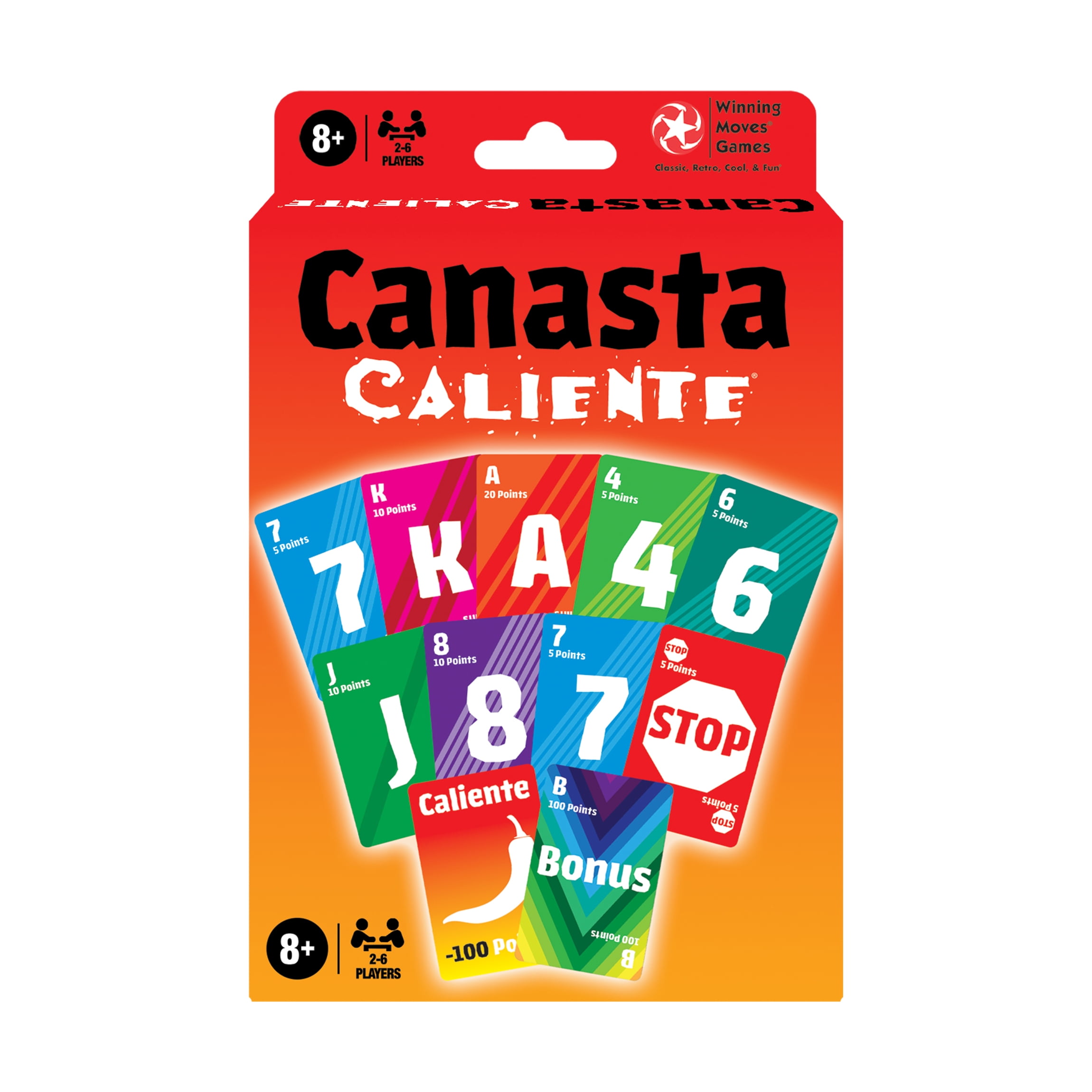 Winning Moves Canasta Caliente Card Game - Walmart.com