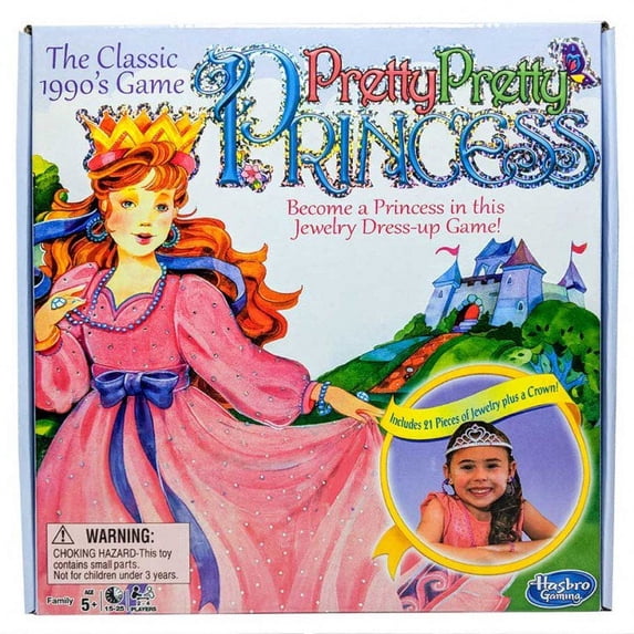 Winning Moves Games Pretty Pretty Princess Board Game, Classic Edition ...