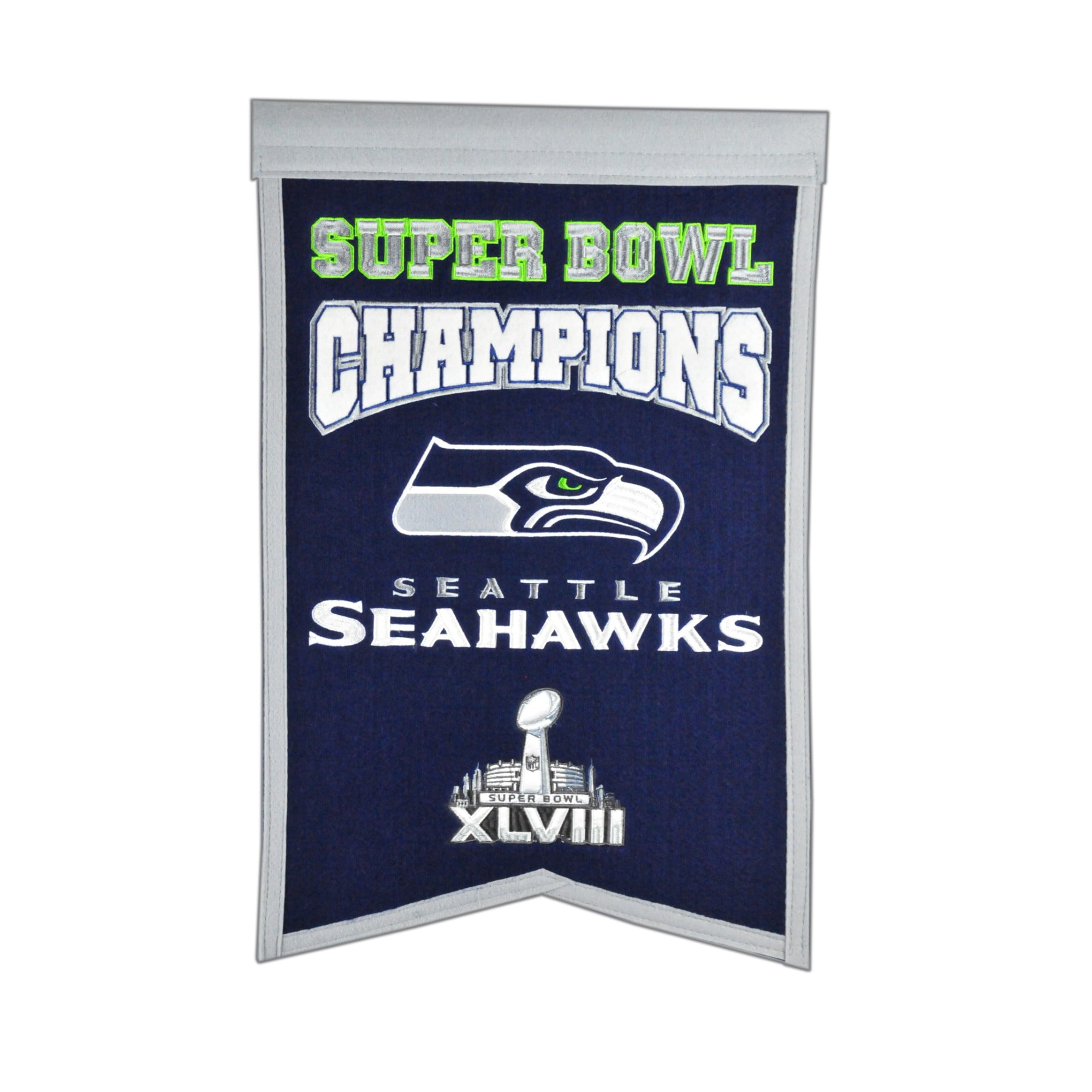 Winning Streak - NFL Champions Super Bowl Banner, Seattle Seahawks ...