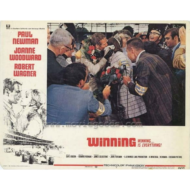 Winning - movie POSTER (Style B) (11" x 14") (1969) - Walmart.com