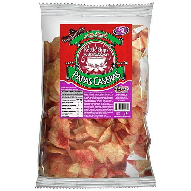 Winnuts a La Diabla Kettle Cooked Potato Chips 6 oz - Walmart.com