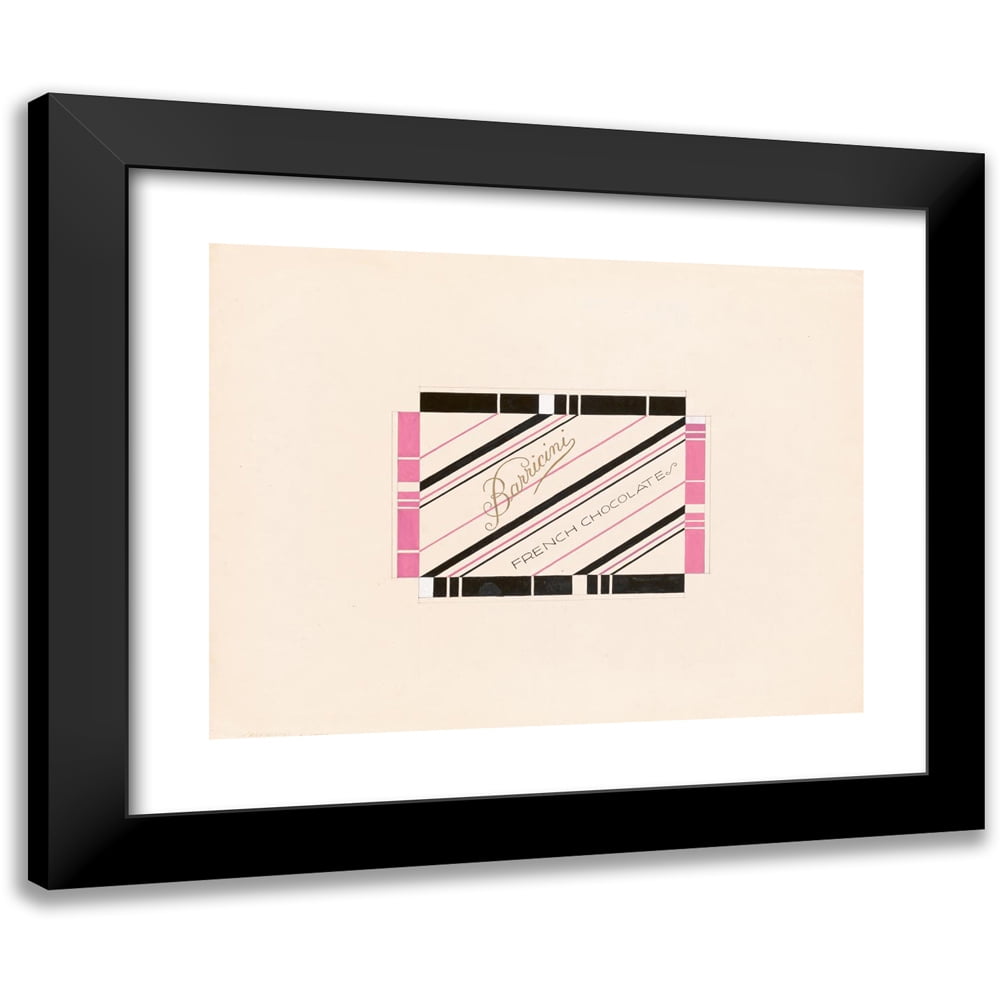 Winold Reiss 14x12 Black Modern Framed Museum Art Print Titled ...