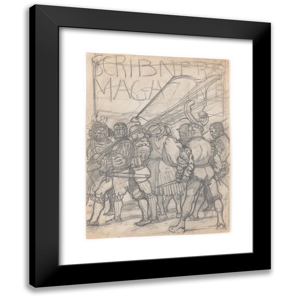 Winold Reiss 15x18 Black Modern Framed Museum Art Print Titled ...