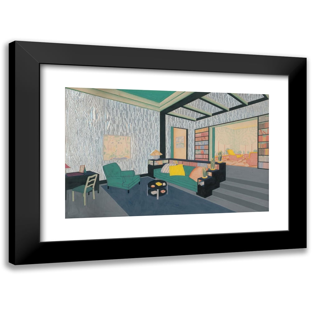 Winold Reiss 18x13 Black Modern Framed Museum Art Print Titled - Design ...