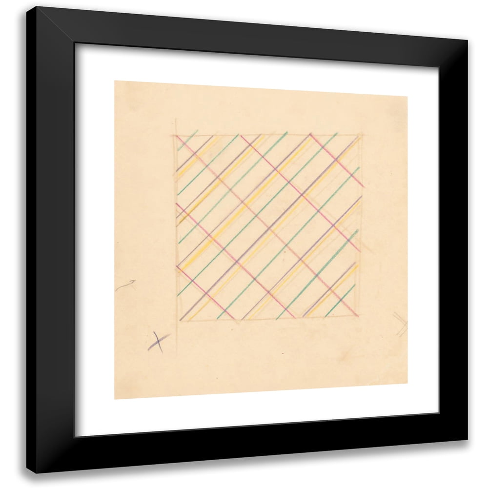 Winold Reiss 20x22 Black Modern Framed Museum Art Print Titled ...